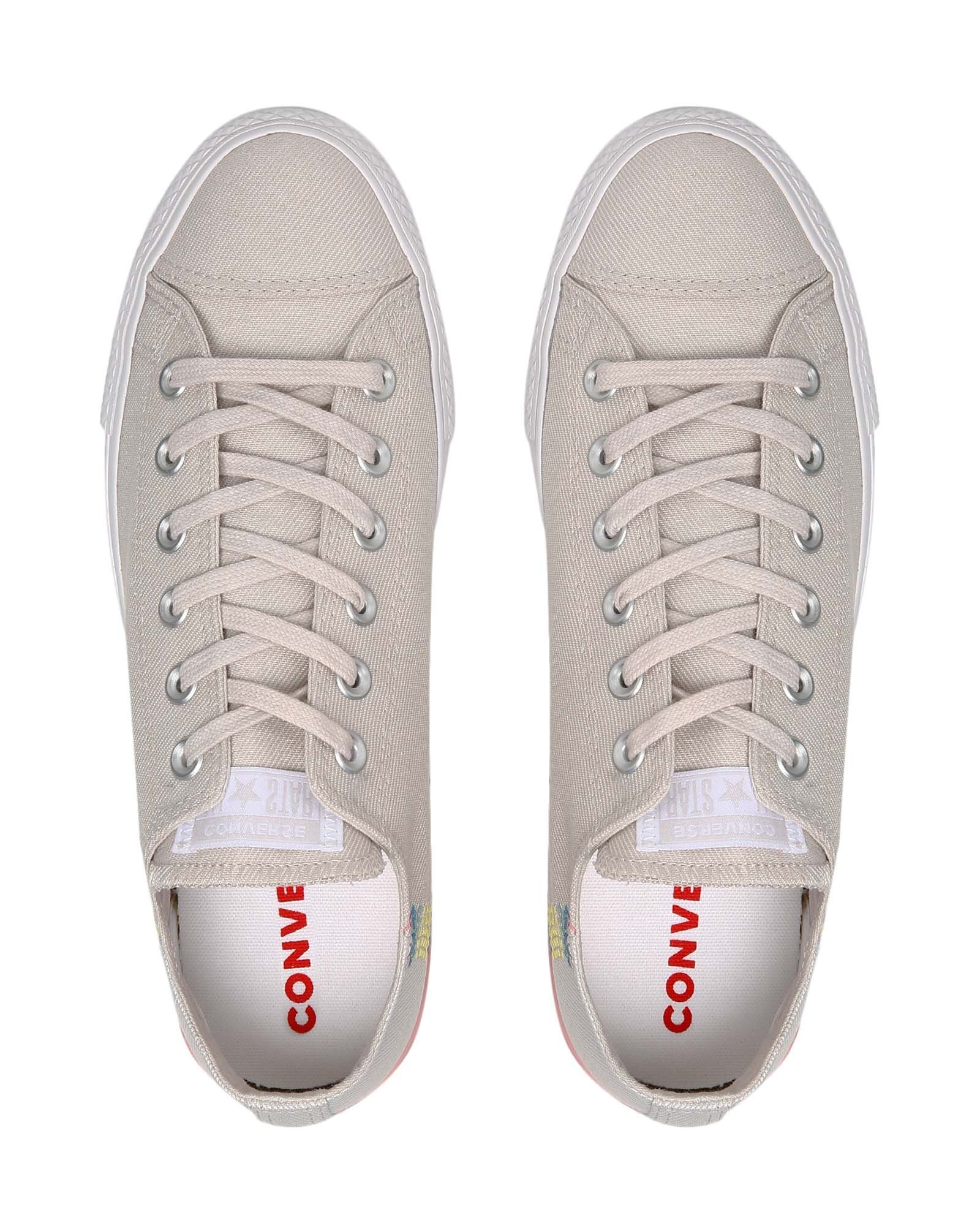 Riachuelo | Tênis Converse All Star Chuck Taylor Flatform Lona - Cinza