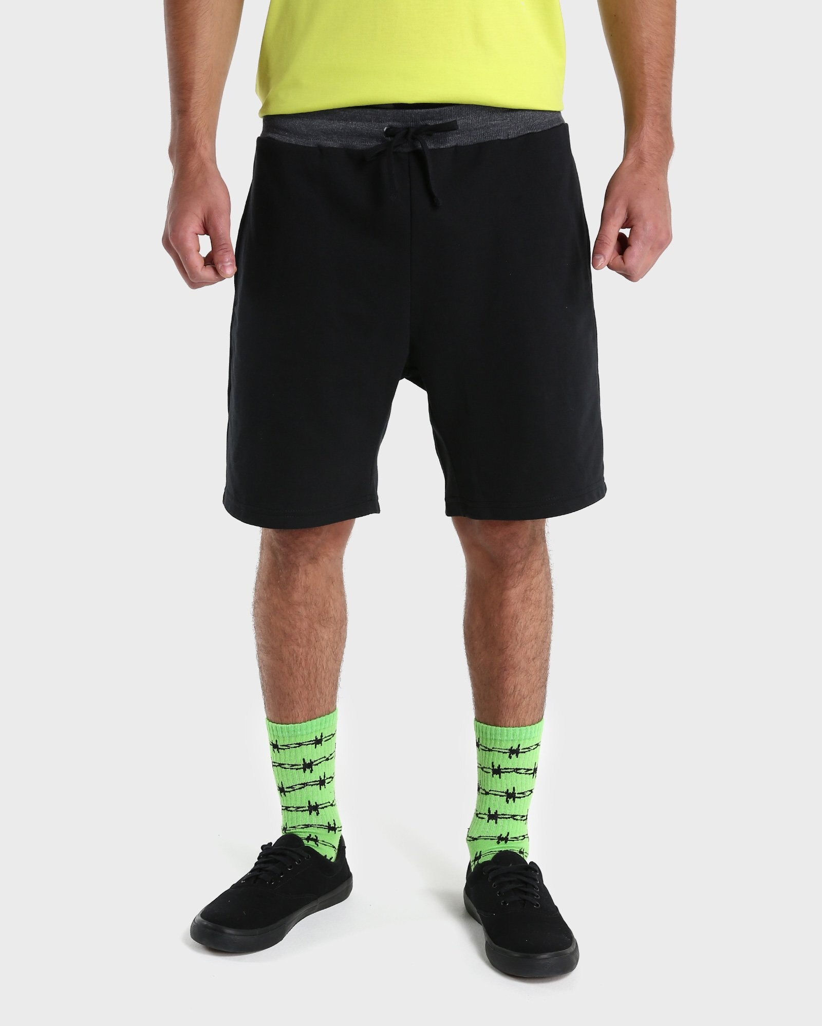 Riachuelo | Bermuda Elástico Moletom - Preto