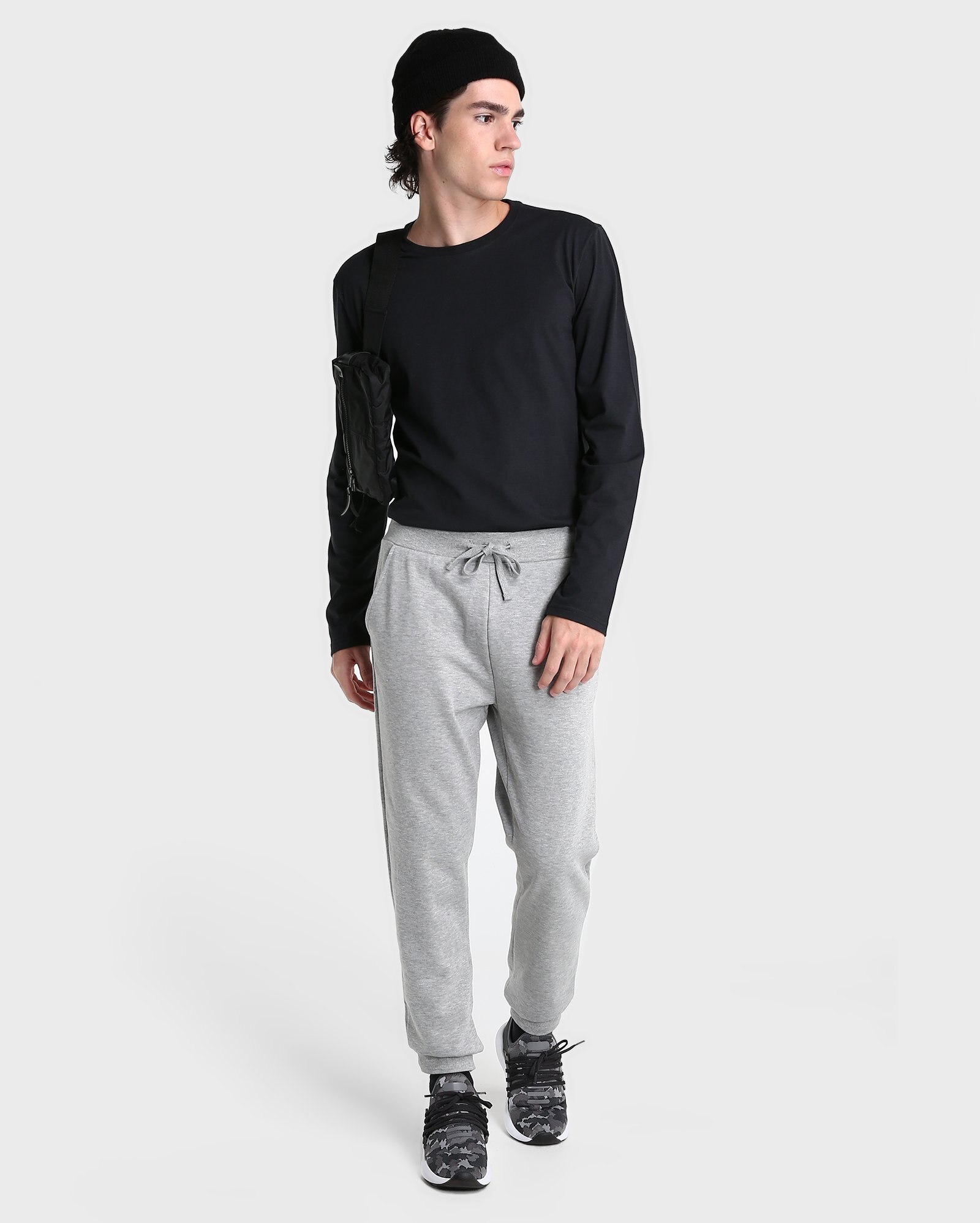 Riachuelo | Camiseta Malha Manga Longa - Preto