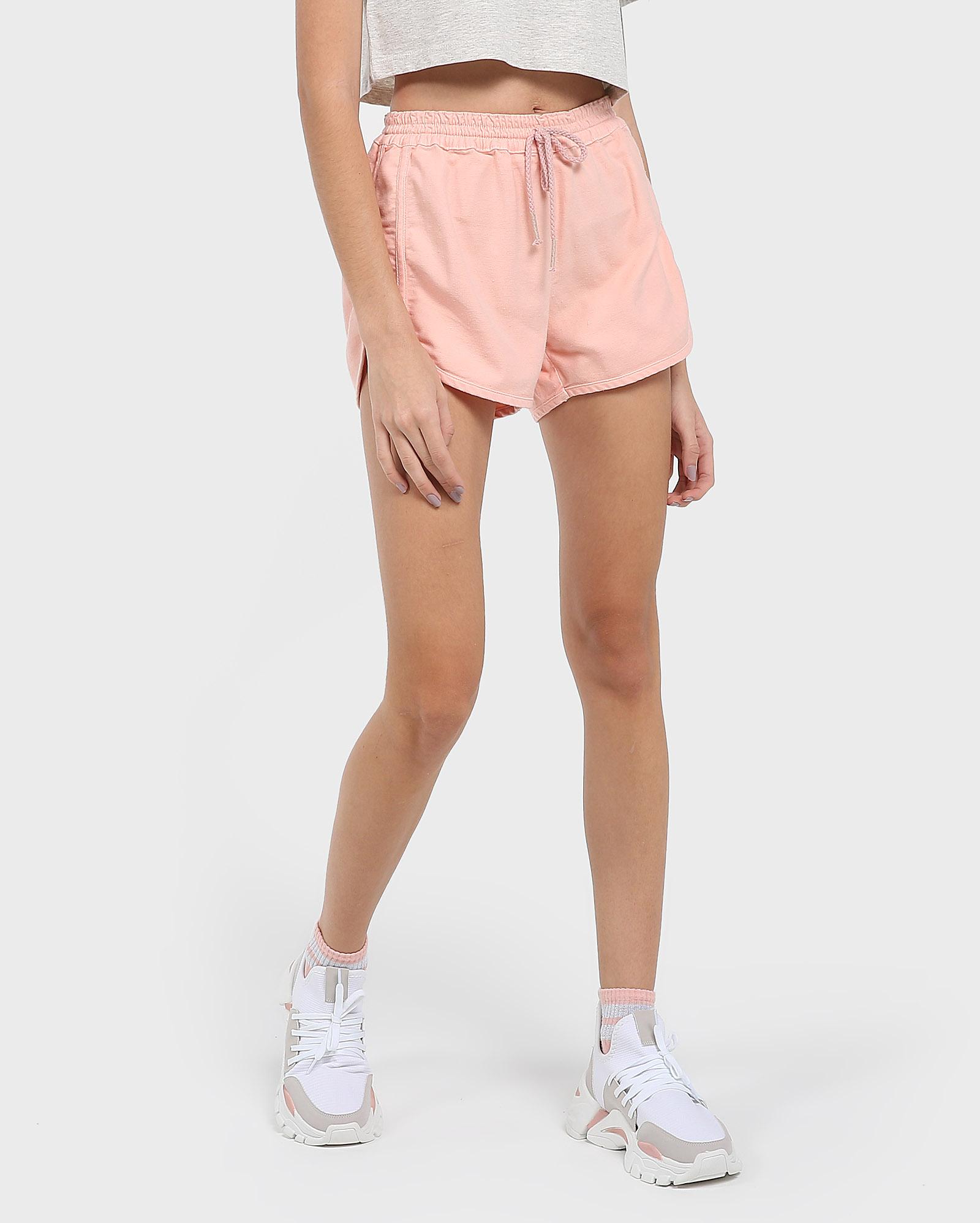 Riachuelo | Short Moletom Sarja Runner - Rosa Claro