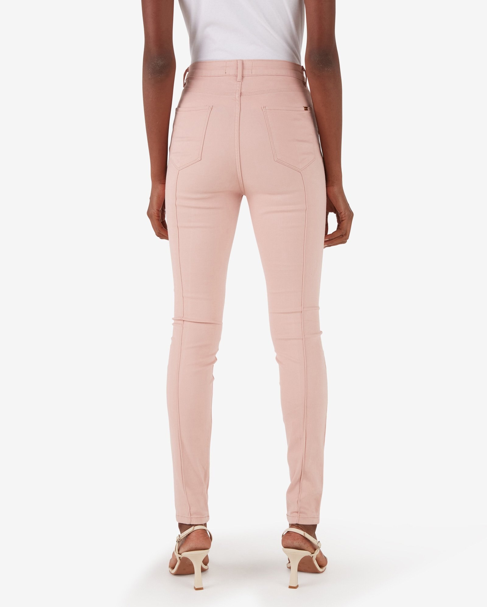 Riachuelo | Calça Jeans Color Feminina com LYCRA® Skinny Rosa AK by ...