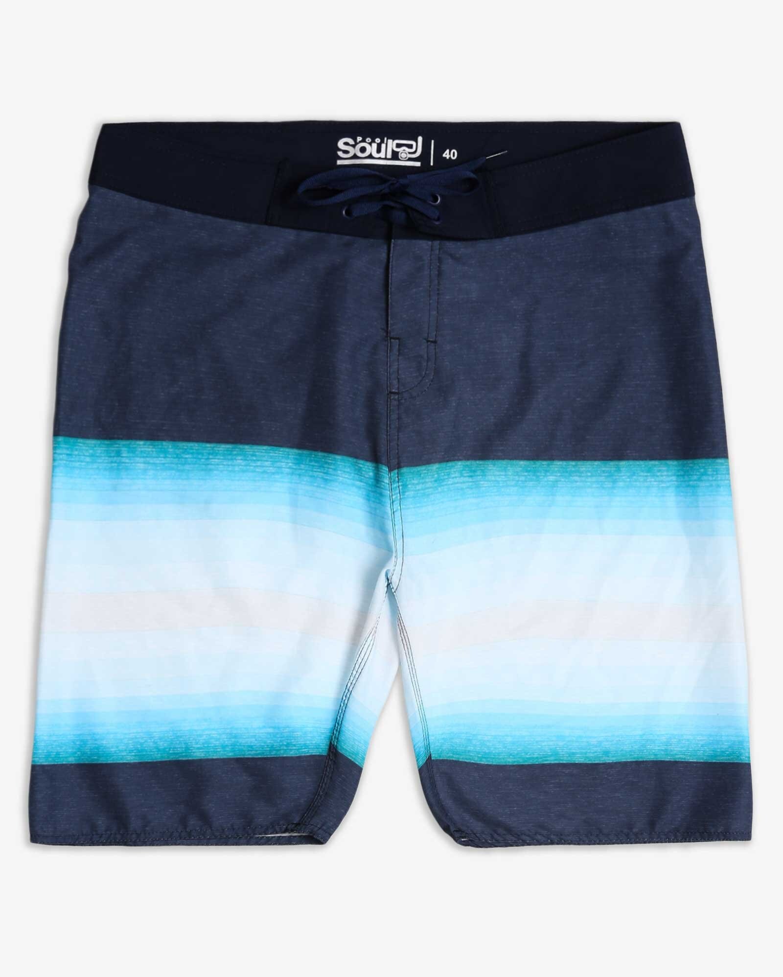 Riachuelo | Bermuda Surf Estampada - Azul Marinho