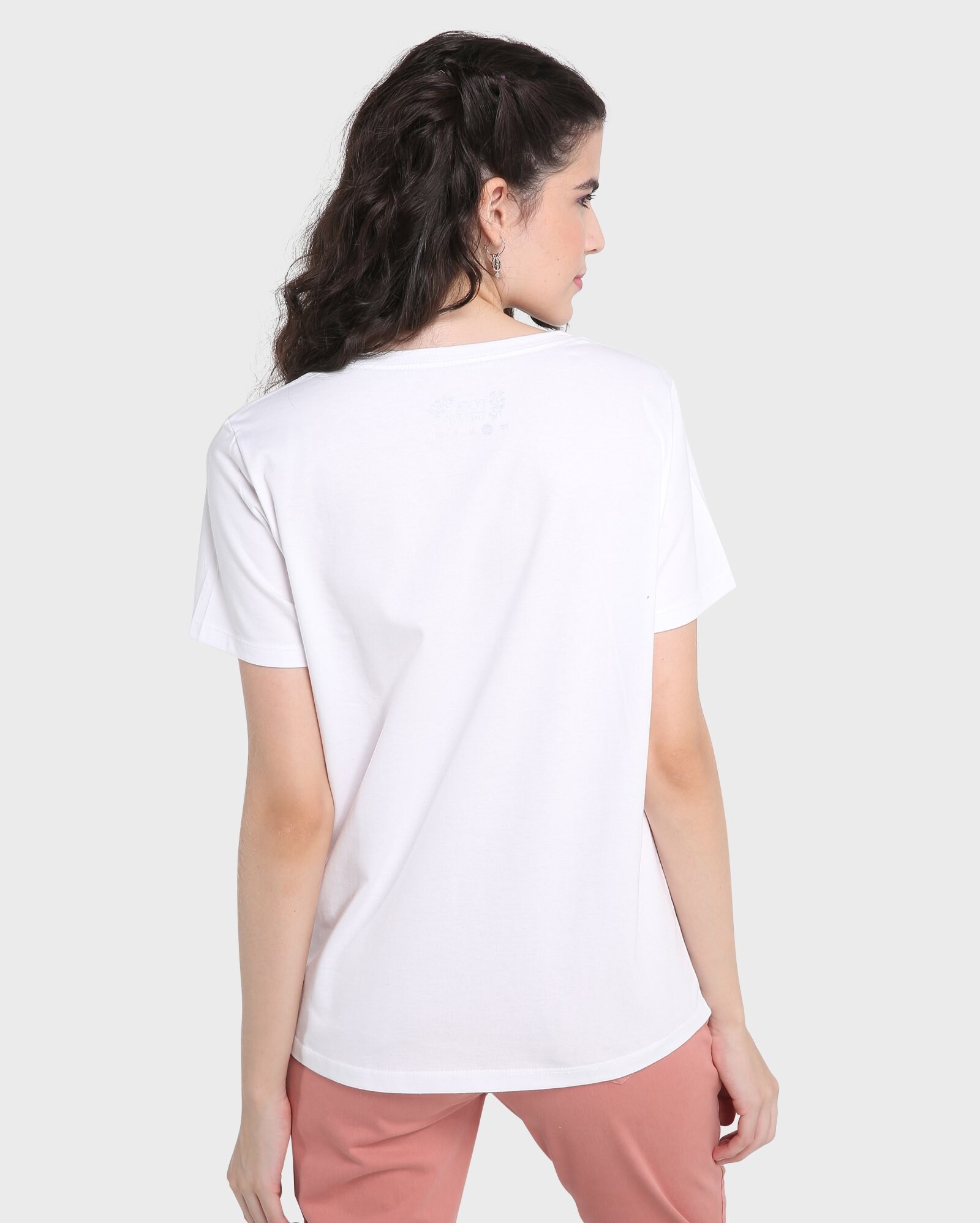 Riachuelo | Camiseta Feminina Manga Curta Malha Onça Branco Pool by ...