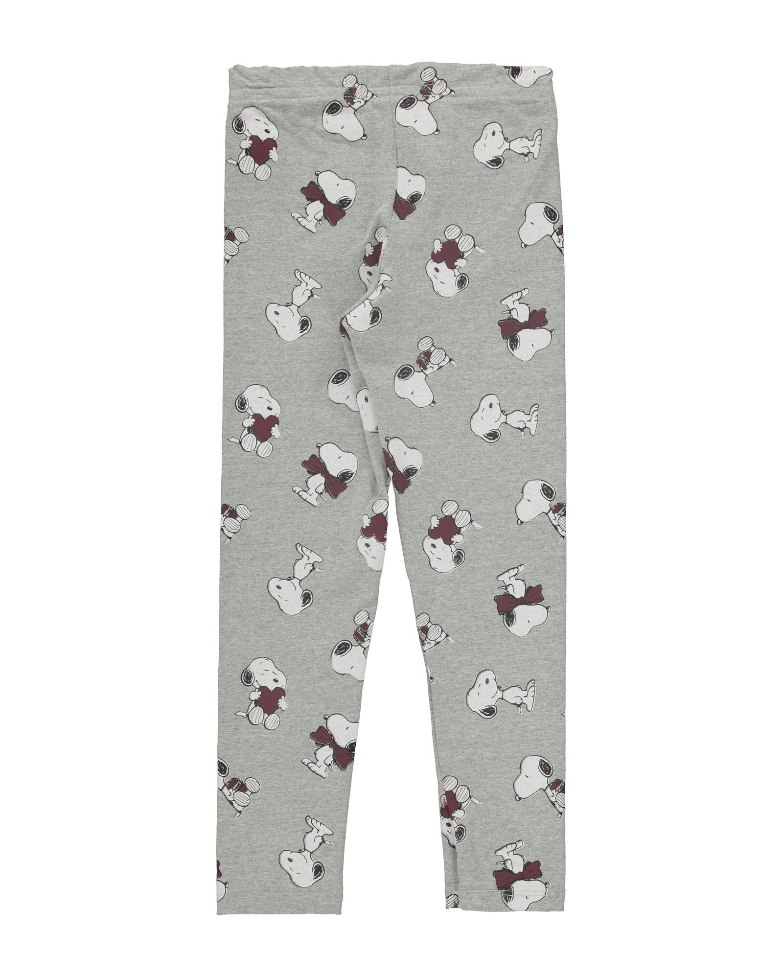 Riachuelo | Calça Legging Infantil Snoopy Cinza Mescla Tam 4 a 10