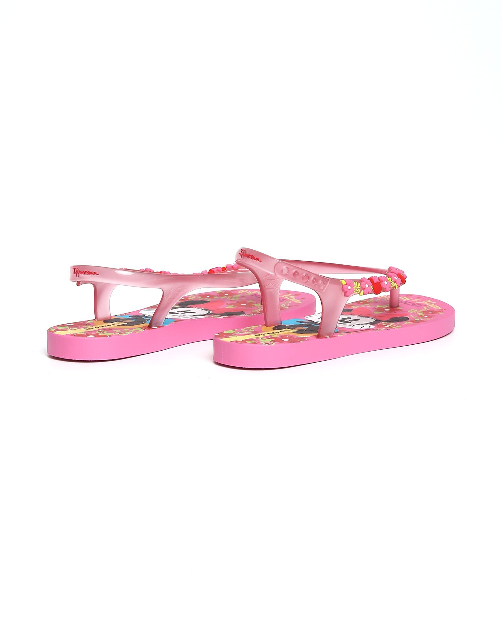 Riachuelo | Sandália Rasteira Infantil Minnie PVC Grendene - Rosa