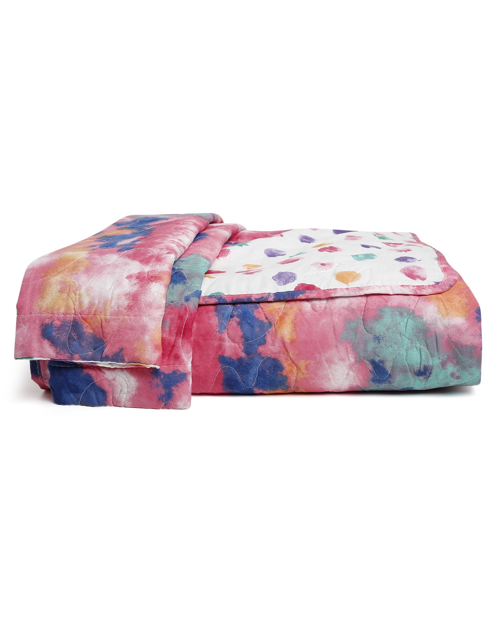 Riachuelo | Kit Colcha Casal Dupla Face Matelada Tie Dye Neli AK Home ...