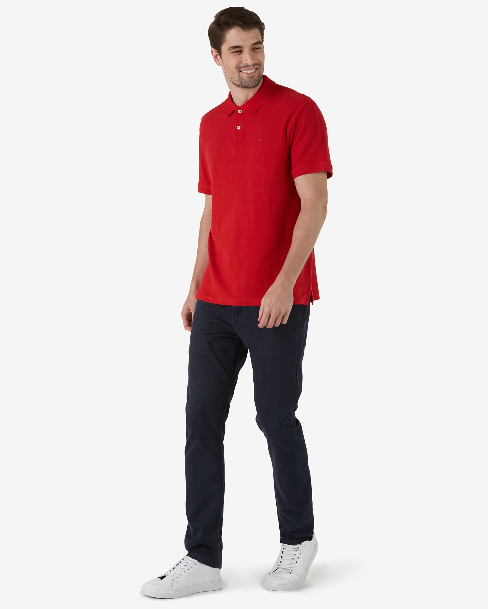 Riachuelo | Polo Básica - Vermelho