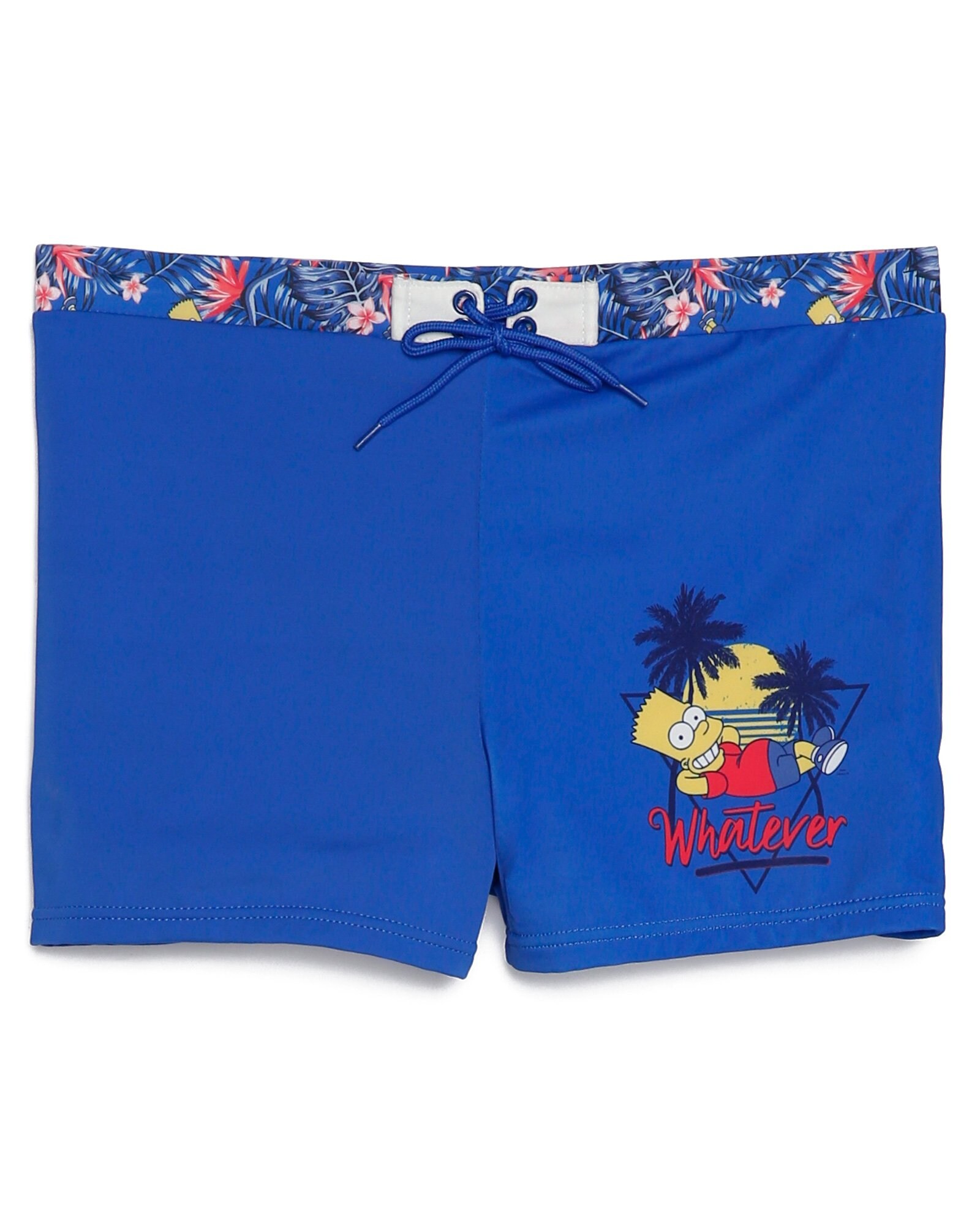 Riachuelo | Sunga Boxer Bart Simpson Whatever - Azul Royal