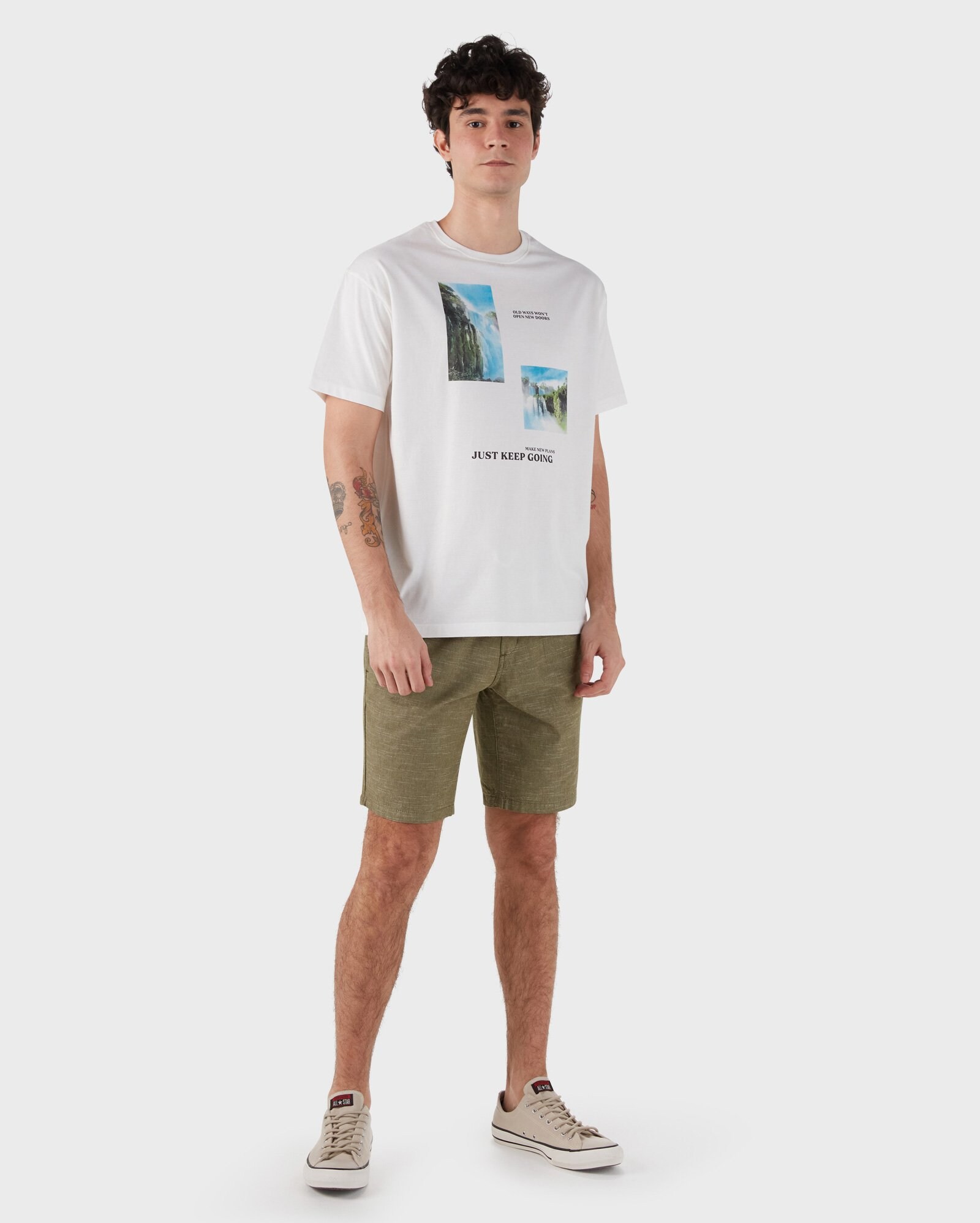 Riachuelo | Bermuda Jeans Color Slim Elástico Verde Pool by Riachuelo
