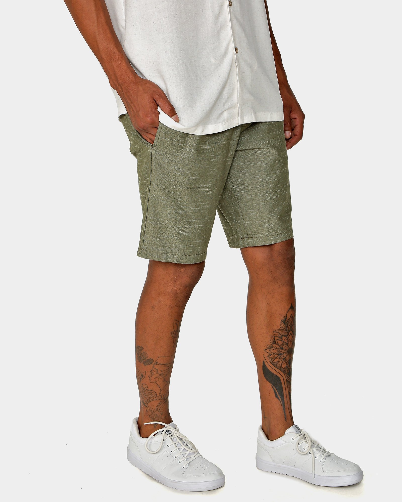 Riachuelo | Bermuda Jeans Color Slim Elástico Verde Pool by Riachuelo