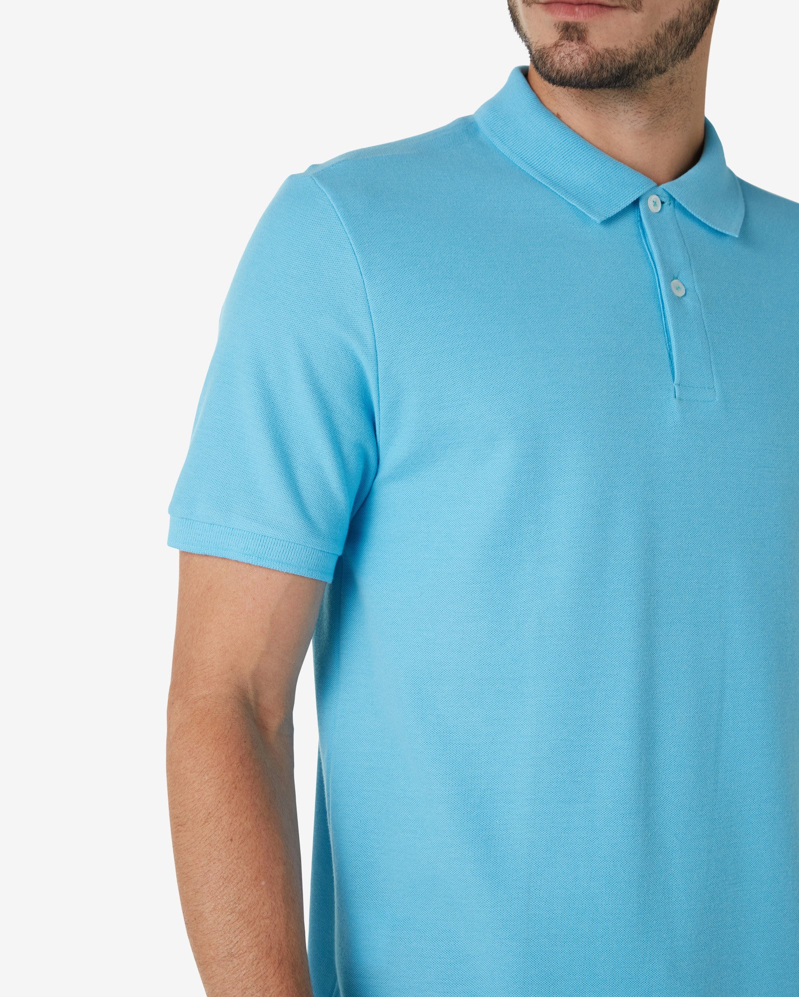 Riachuelo | Camisa Polo Básica - Azul Turquesa