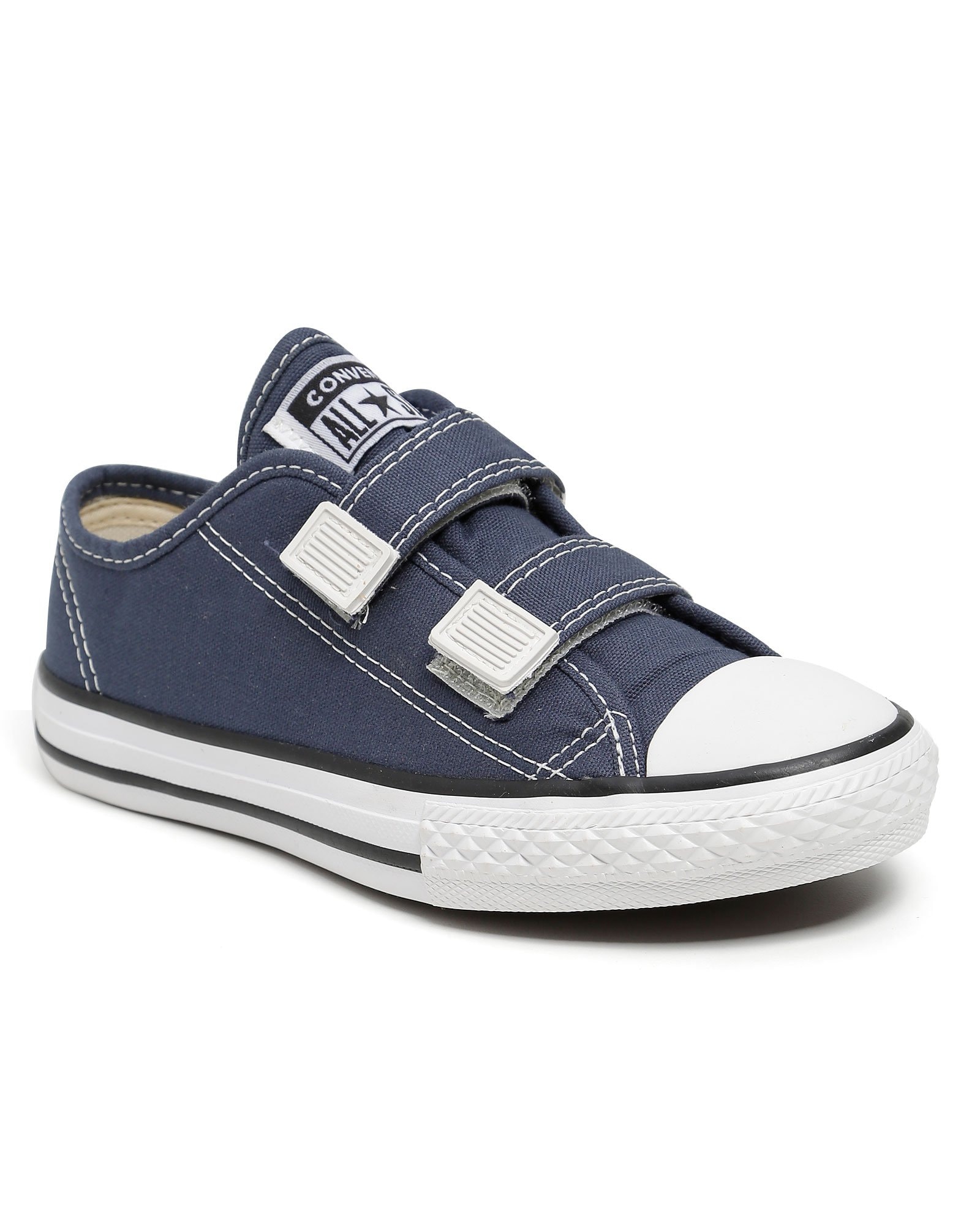 Riachuelo | Tênis Infantil Converse All Star Velcro Lona - Azul Médio