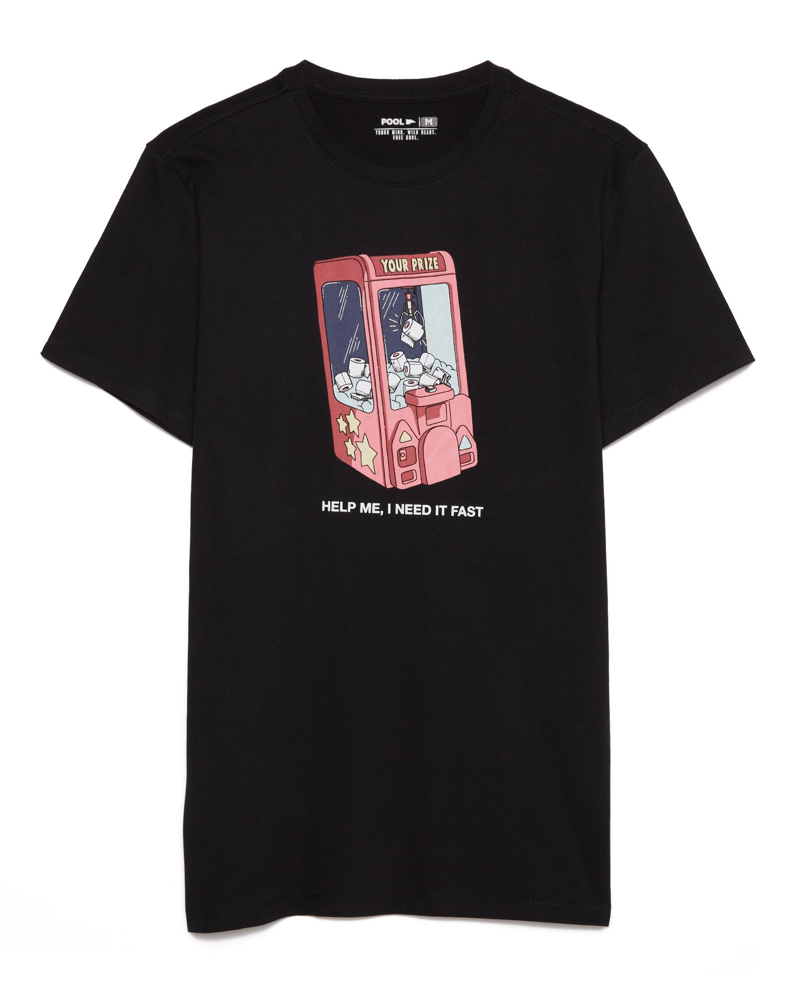 Riachuelo | Camiseta Need It Fast - Preto