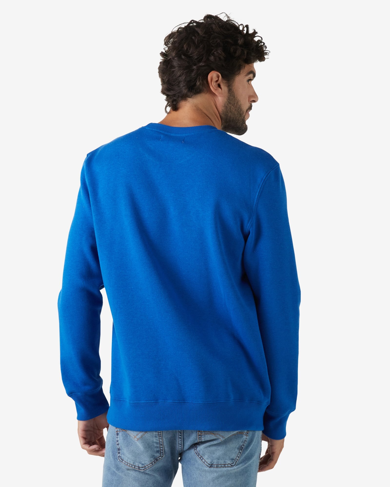 Riachuelo | Blusa de Moletom Masculina Bordado Courage Azul Royal