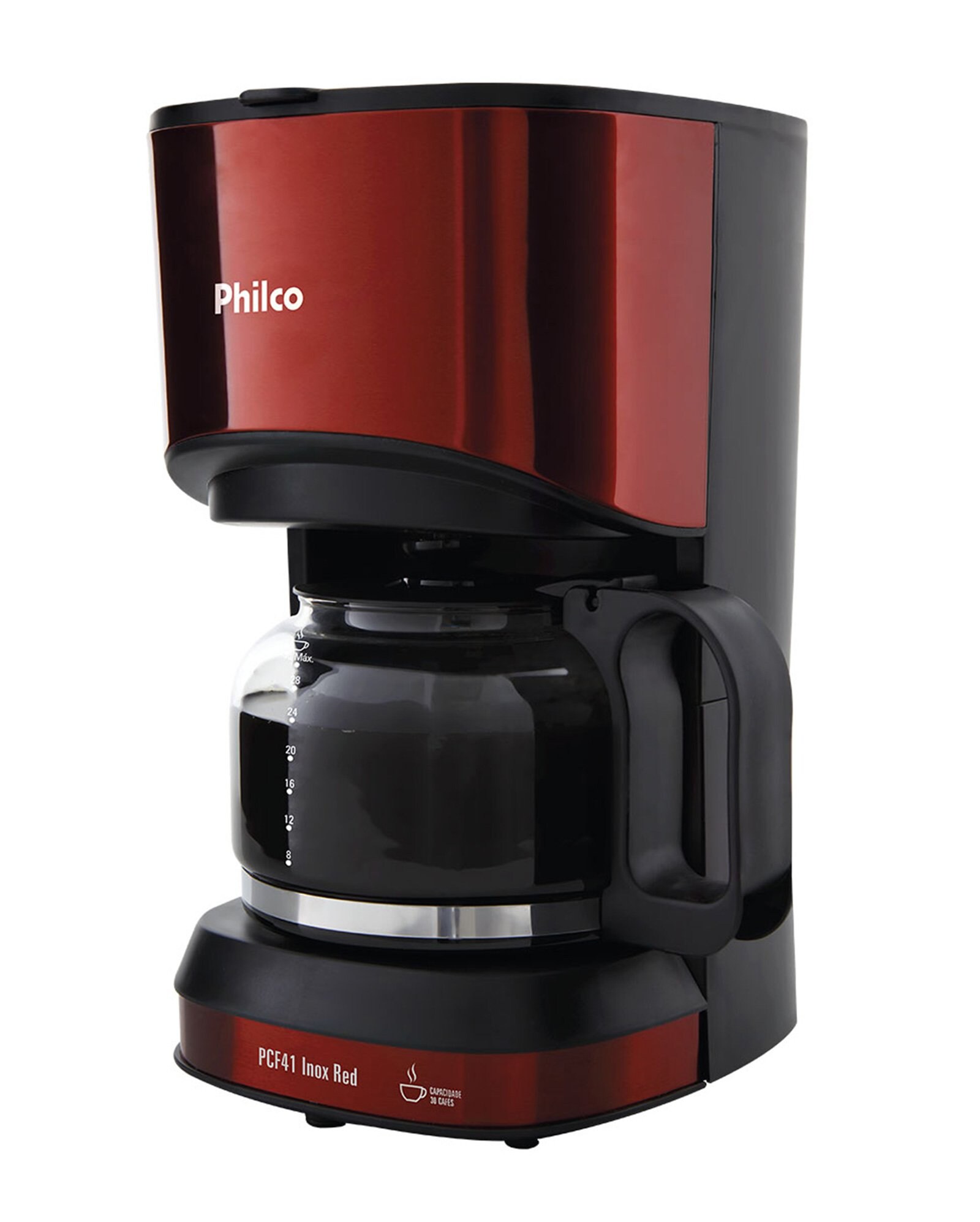 Riachuelo | Cafeteira Inox Red Philco Vermelho