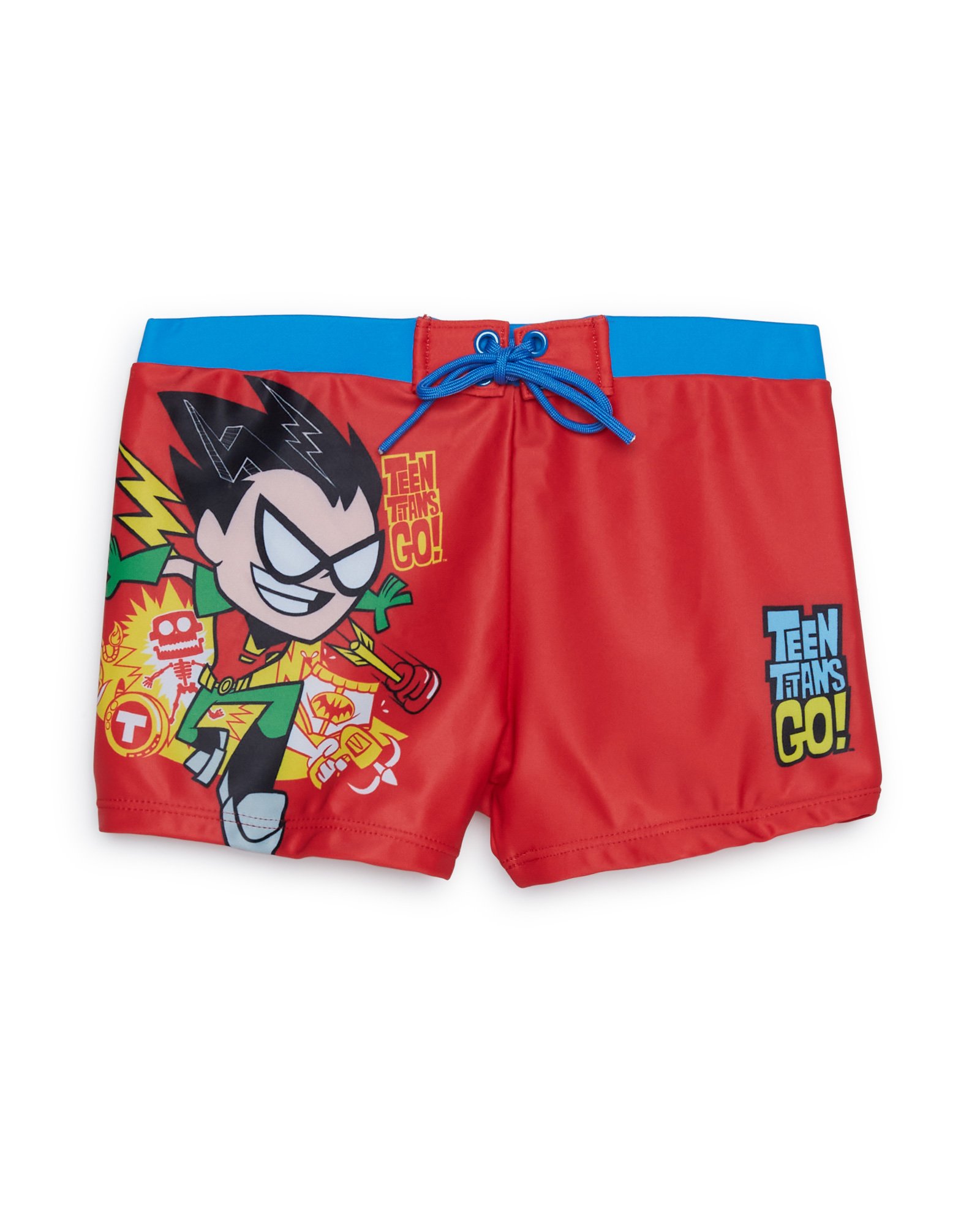 Riachuelo | Sunga Boxer Infantil Robin Teen Titans Go! Vermelho Tam 4 a ...