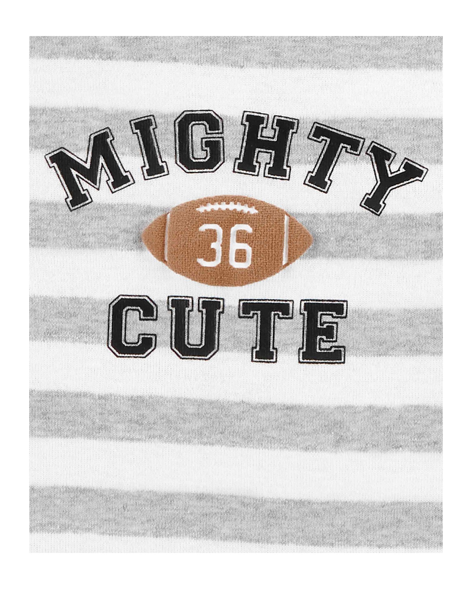 Kit Body Bebê Carter´s 5 Peças Sports - Branco/Cinza Mescla/Preto ...