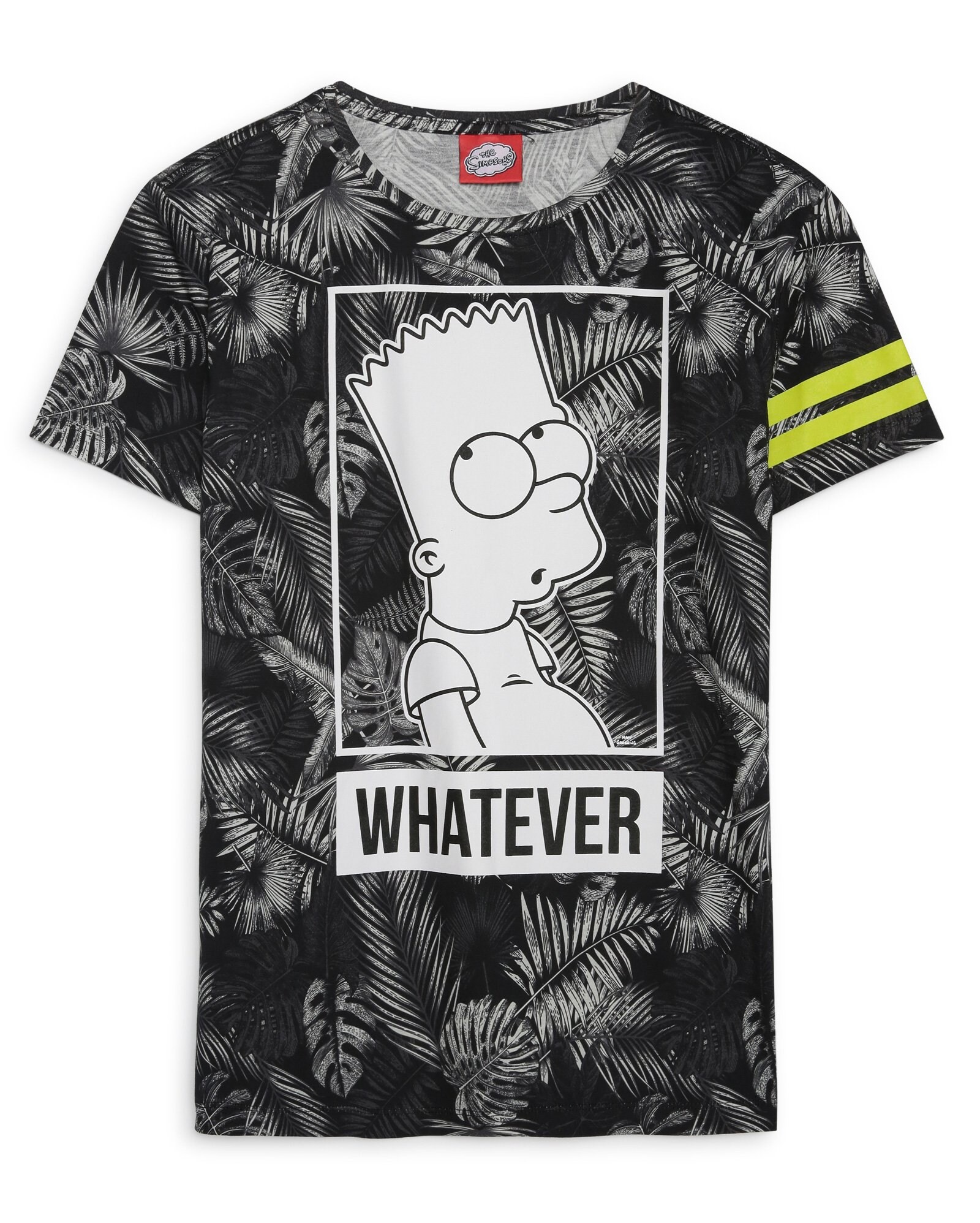 Riachuelo | Camiseta Juvenil Bart Simpson Whatever Preto