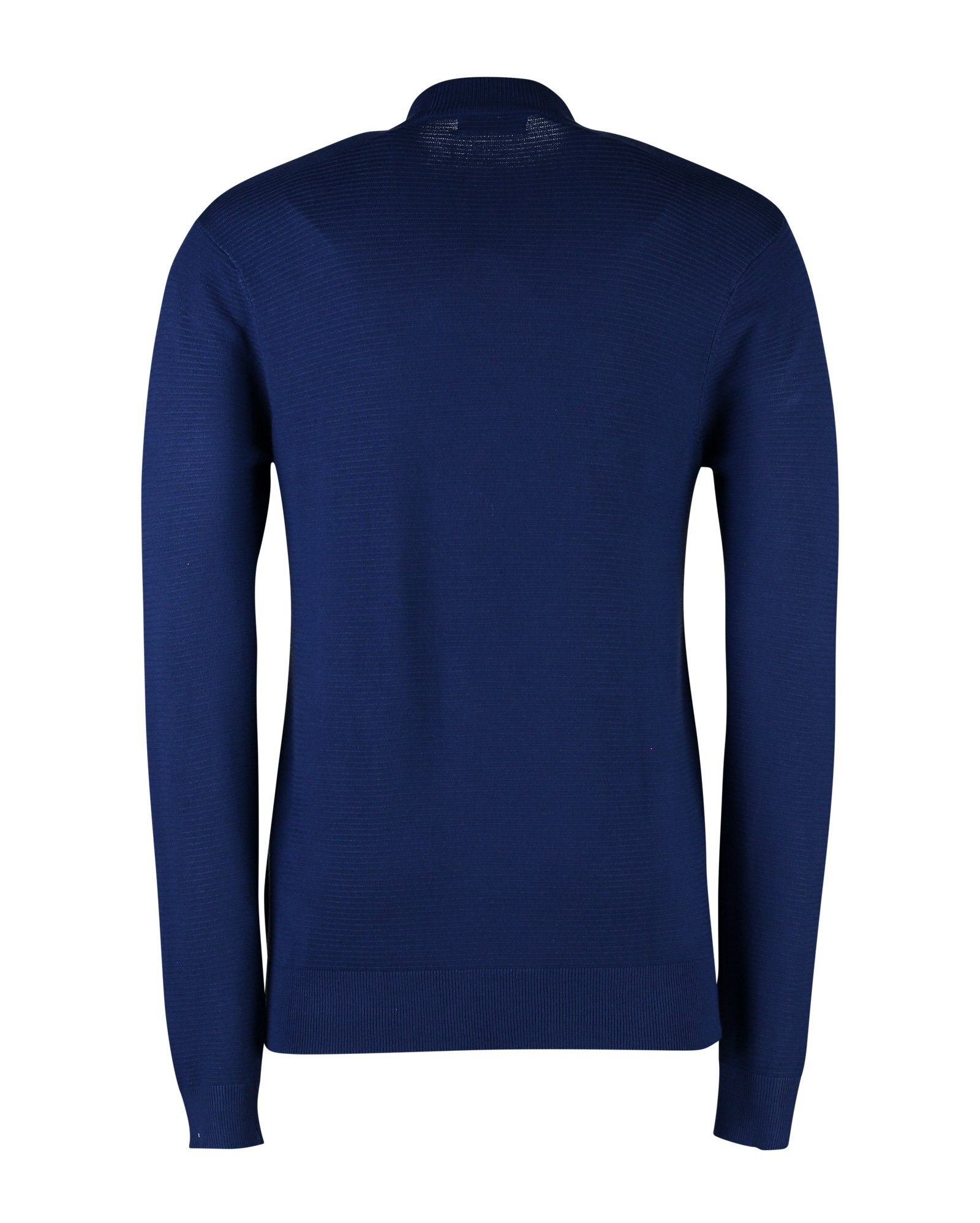 Riachuelo | Suéter Tricot Texturizado Masculino Manga Longa Azul Royal