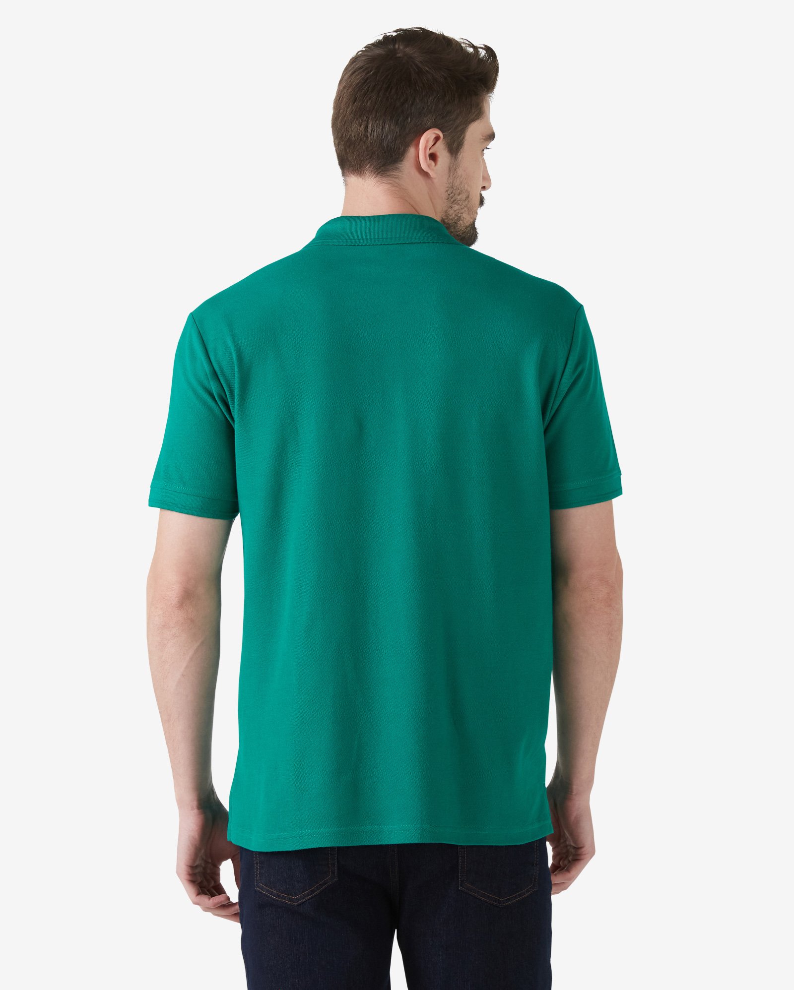 Riachuelo | Camisa Polo Masculina Básica Verde Jade