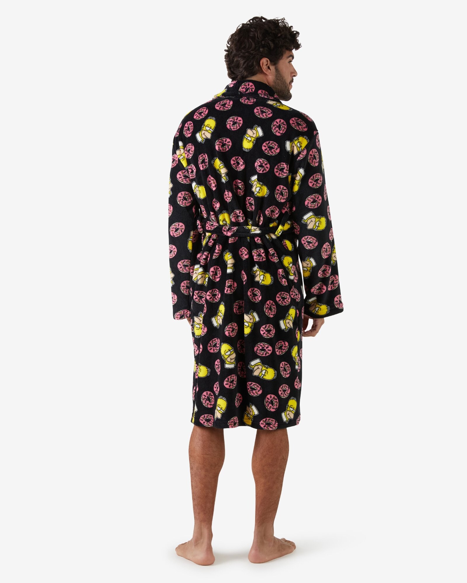 Riachuelo | Robe Transpassado The Simpsons Donuts Preto