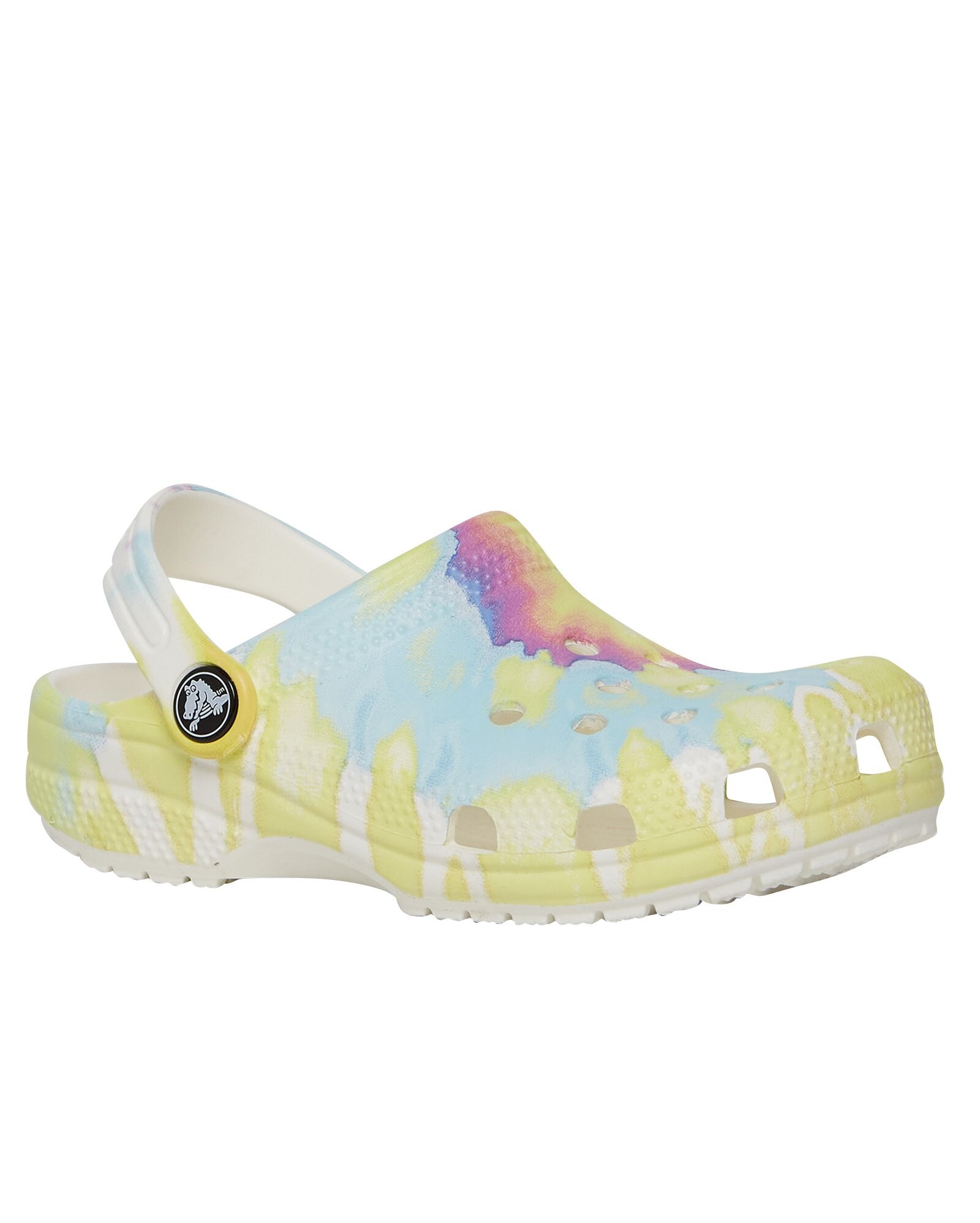 Riachuelo | Sandália Clog Infantil Classic Tie Dye Crocs Amarelo