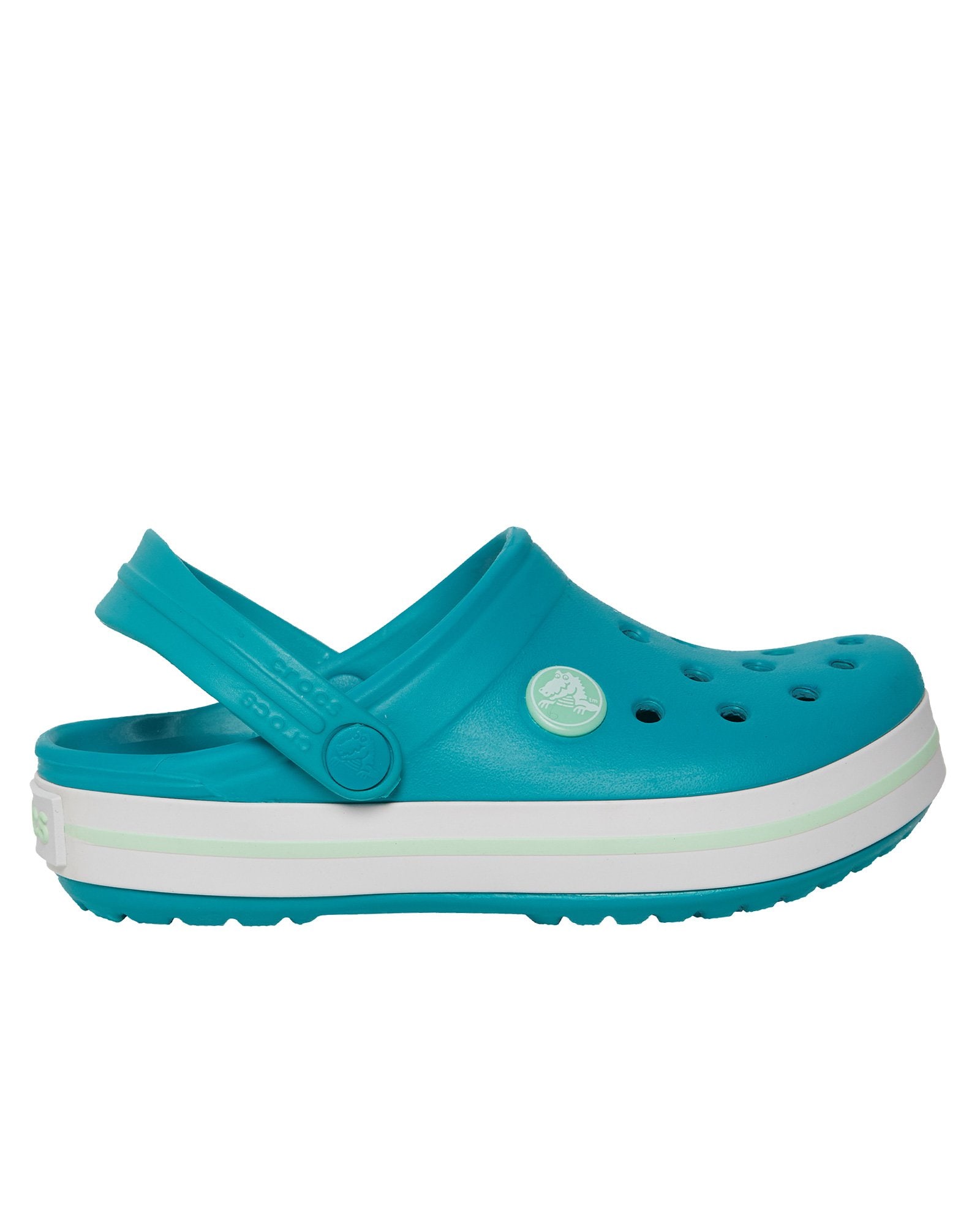 Riachuelo | Sandália Clog Infantil Crocband Crocs Azul Turquesa