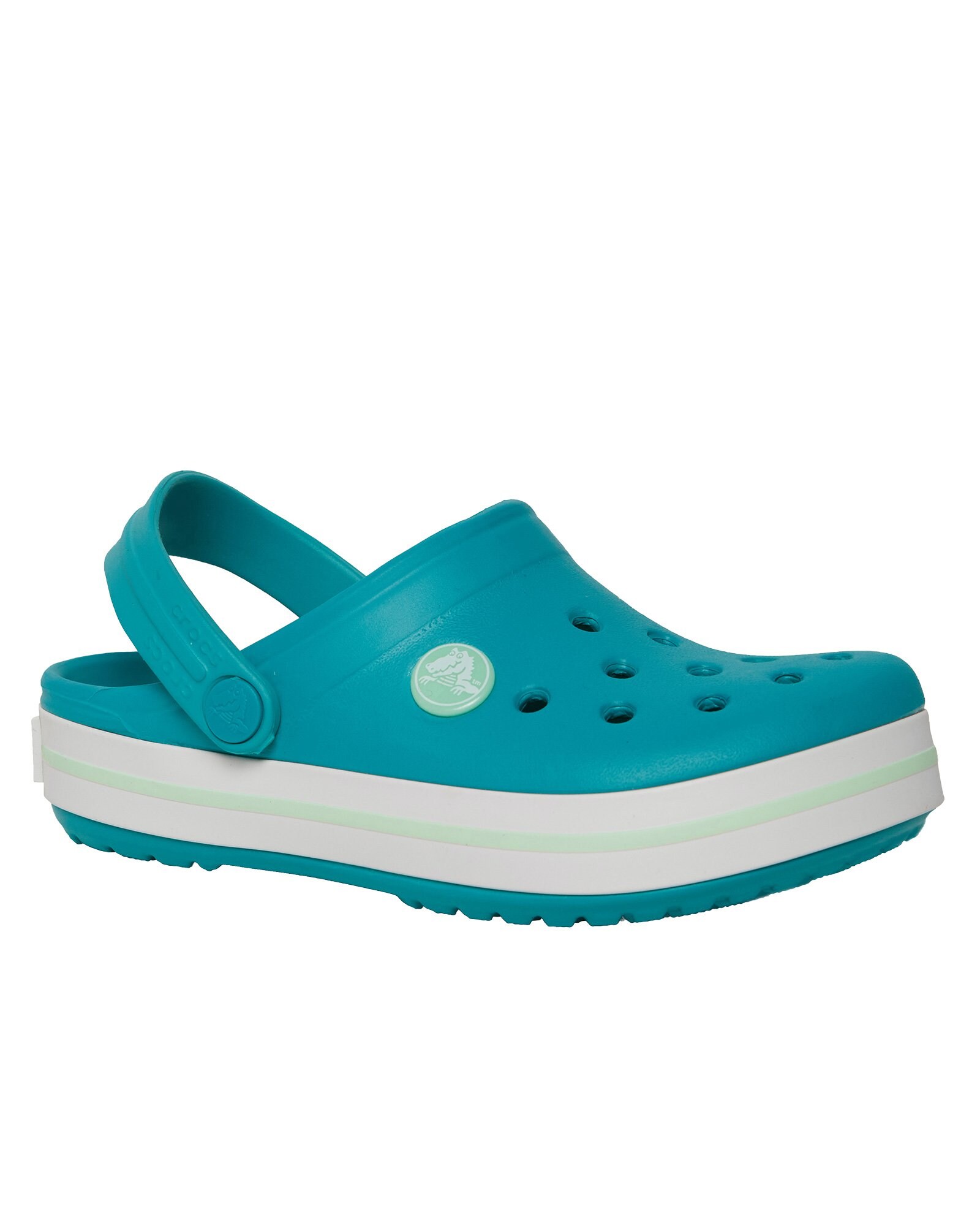 Riachuelo | Sandália Clog Infantil Crocband Crocs Azul Turquesa