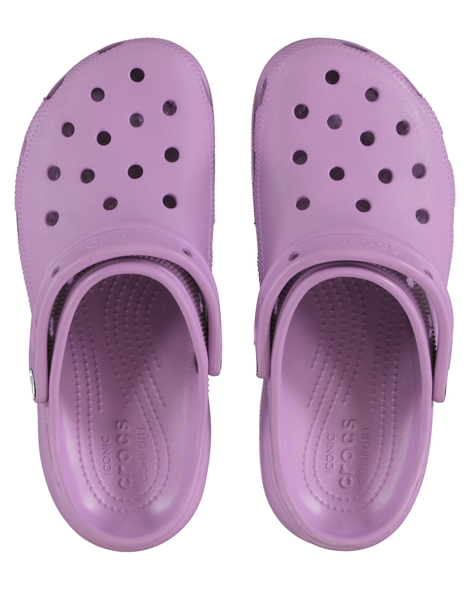 Riachuelo | Sandália Clog Plataform Crocs Lilás