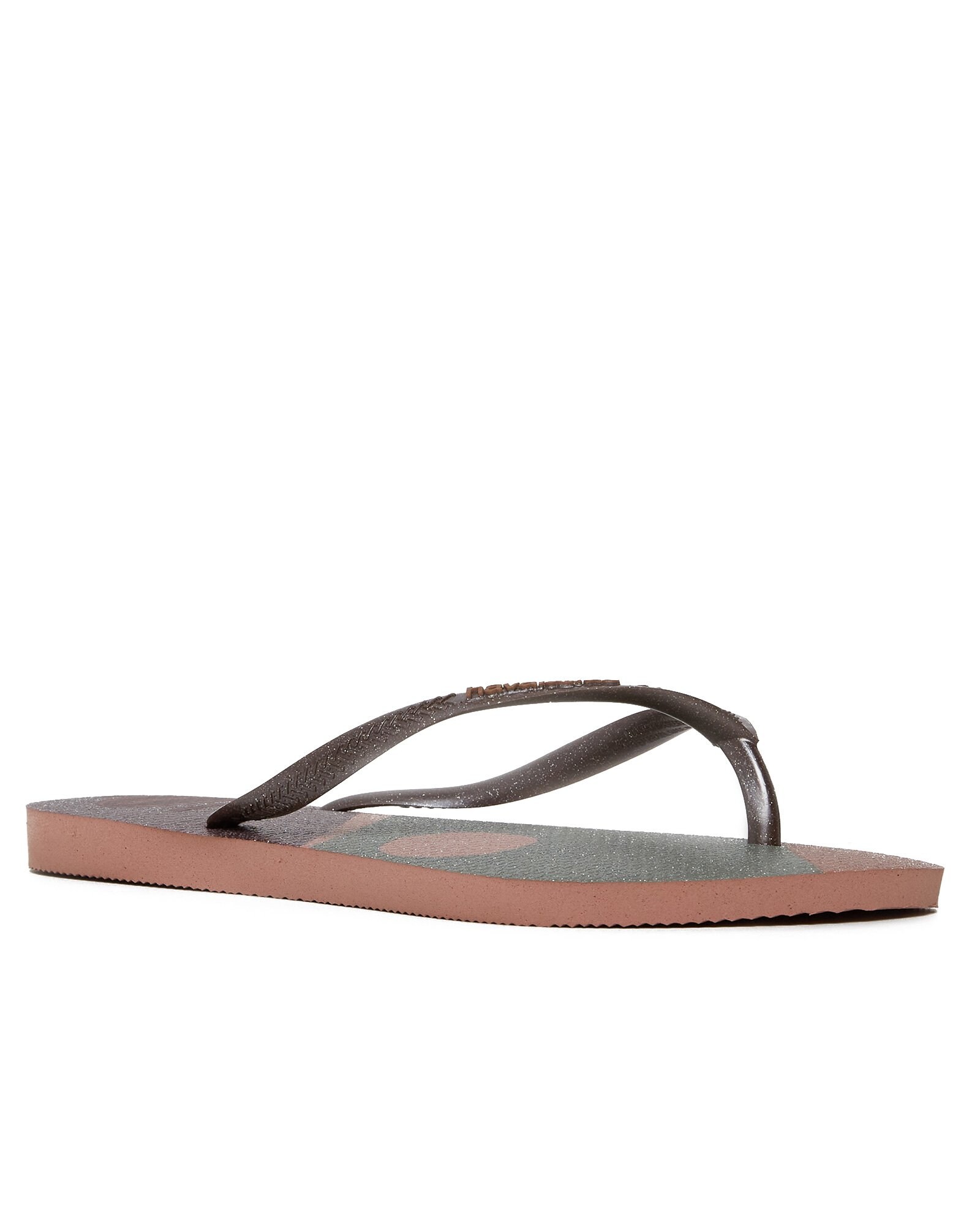 Riachuelo | Chinelo Tiras Slim Pallete Glow Glitter Havaianas Rosa