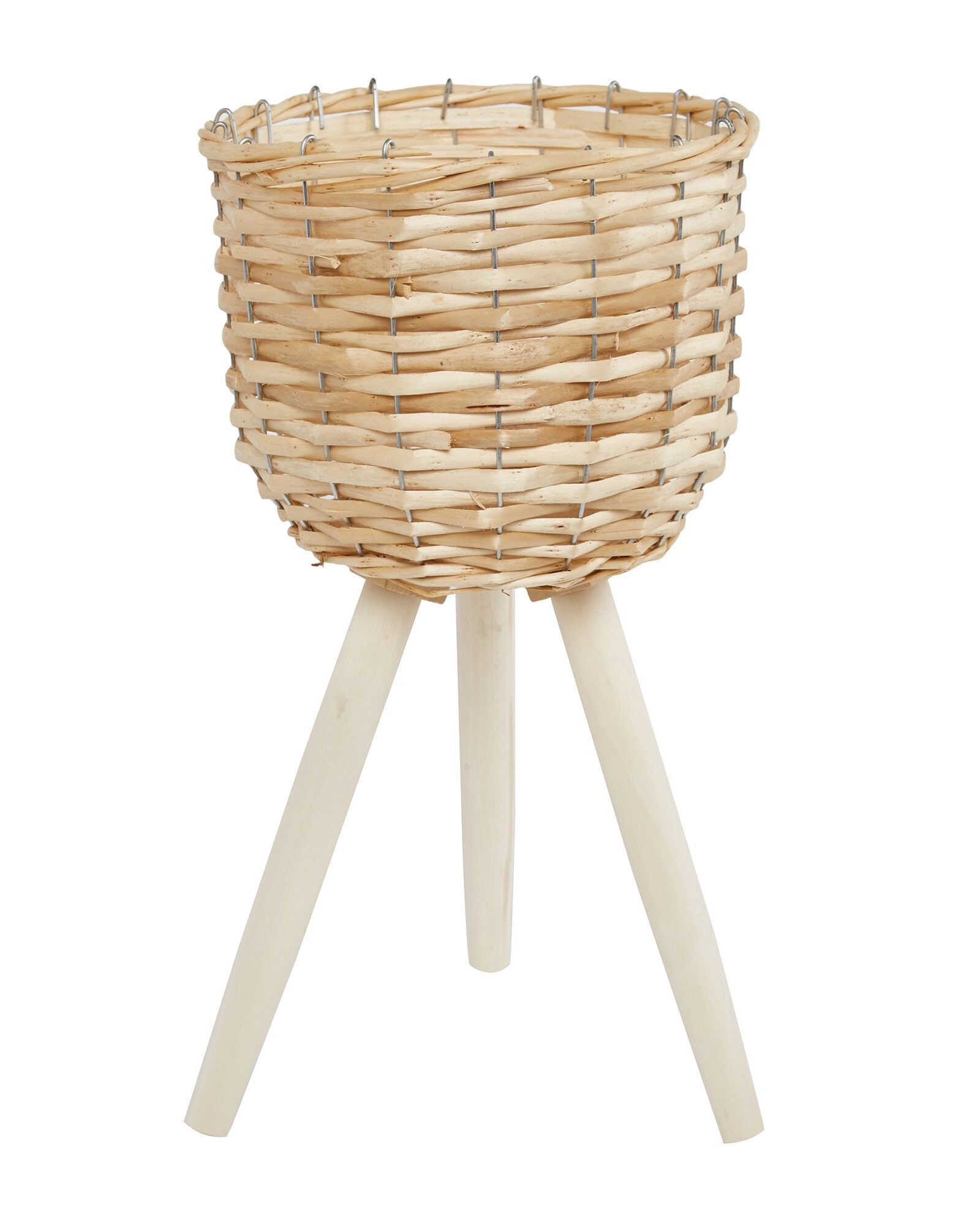 Riachuelo | Cachepot em Fibra Natural Forest Casa Riachuelo Bege 40xØ22cm