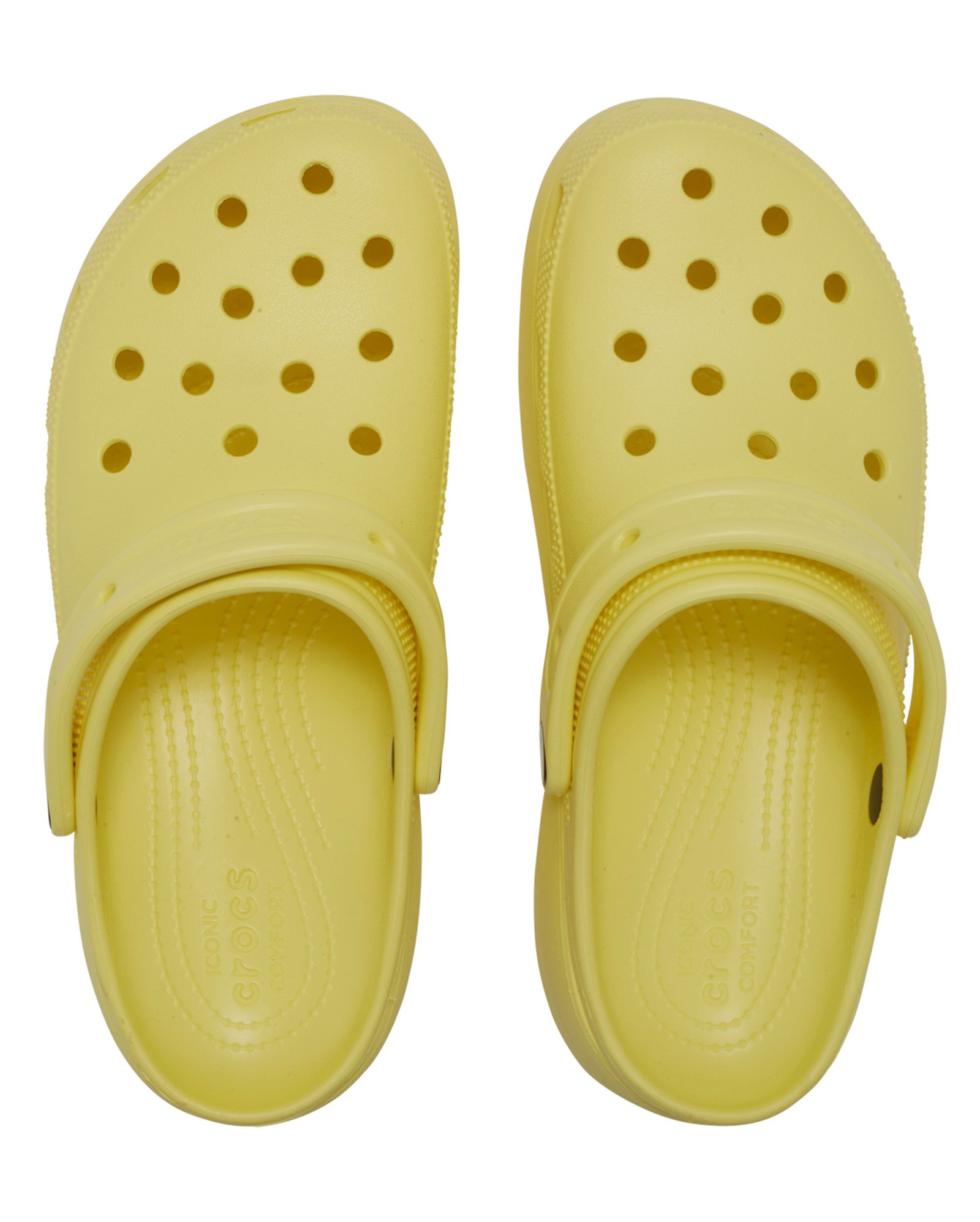 Riachuelo | Sandália Clog Plataform Crocs Amarelo Neon