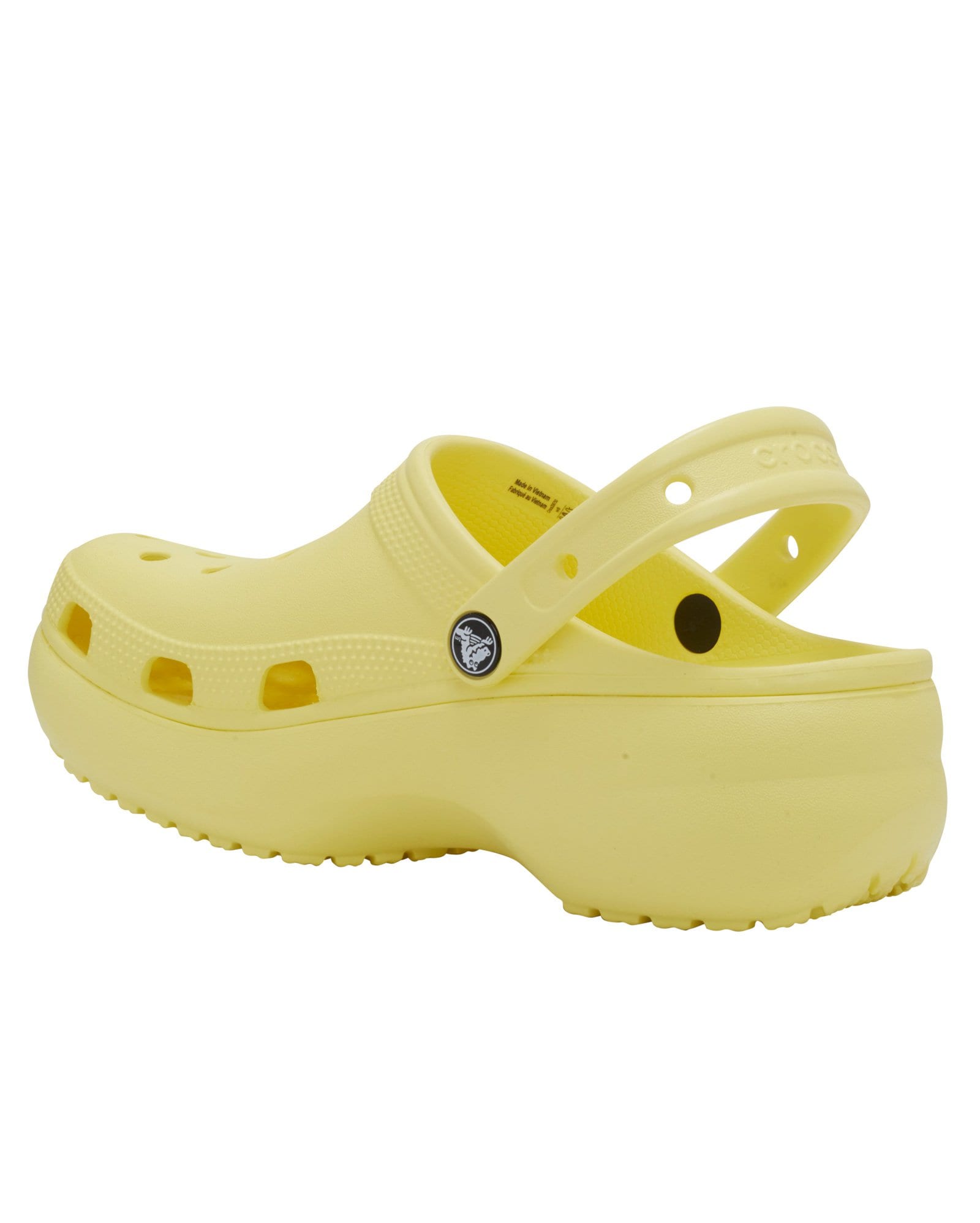 Riachuelo | Sandália Clog Plataform Crocs Amarelo Neon