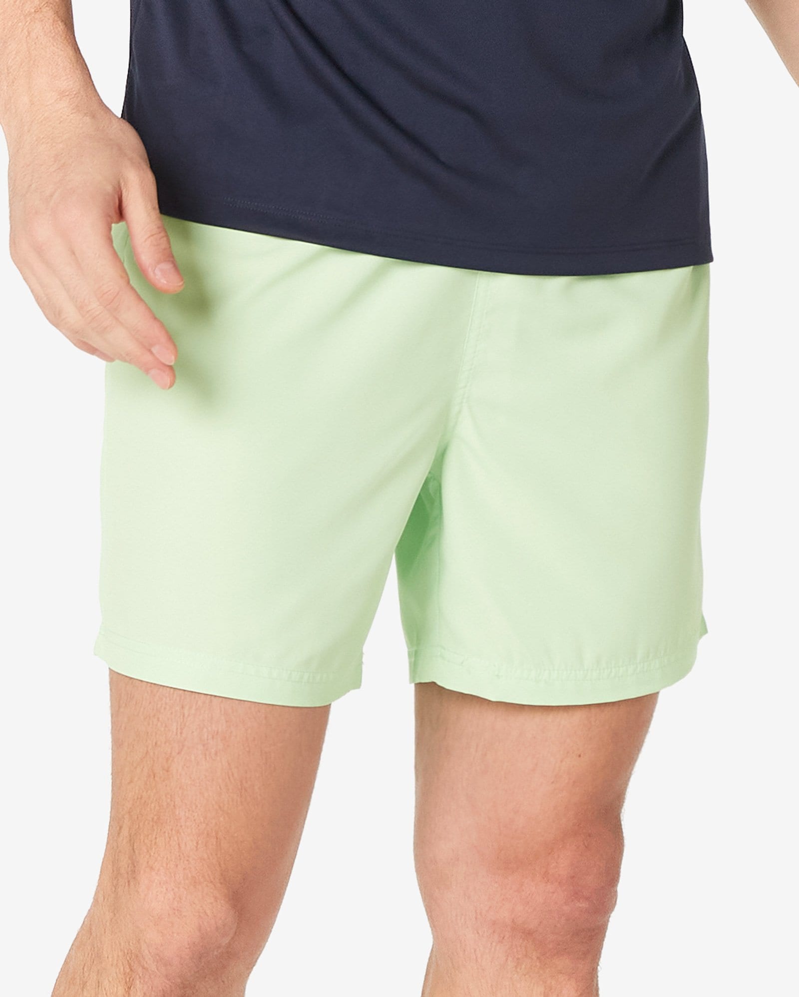 Riachuelo | Kit Bermuda Esportiva Masculina 2 Peças Verde Neon/Azul ...