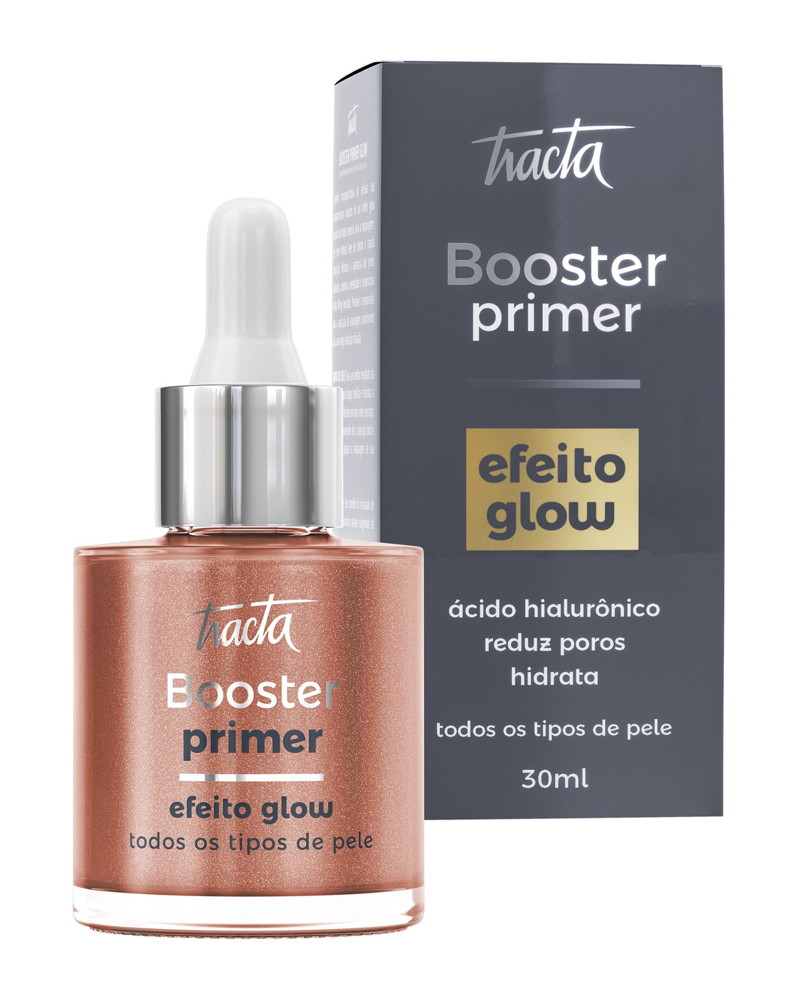 Riachuelo | Booster Primer Tracta Efeito Glow Rose 30ml