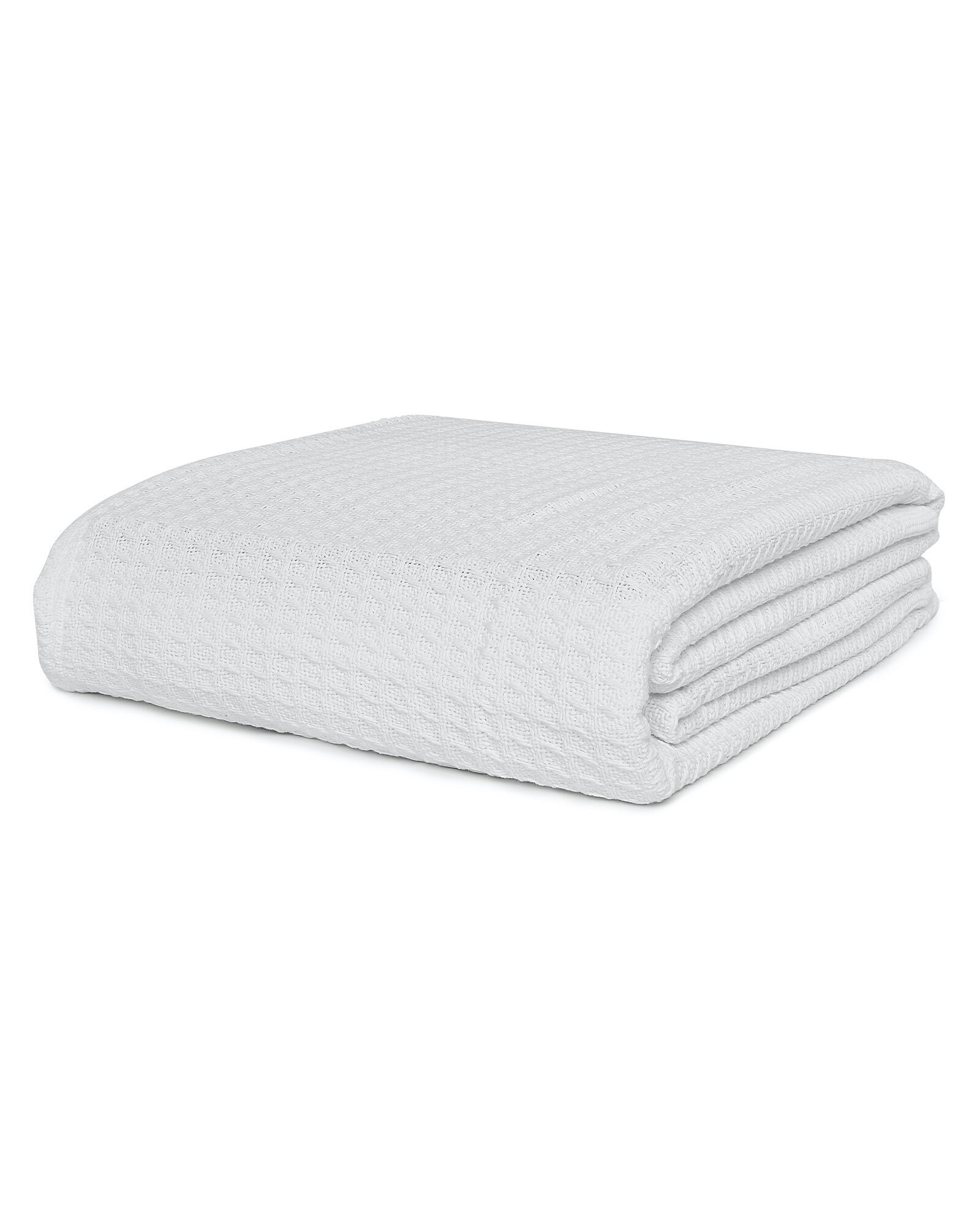 Riachuelo | Colcha Casal Queen Piquet Waffle Branco Casa Riachuelo