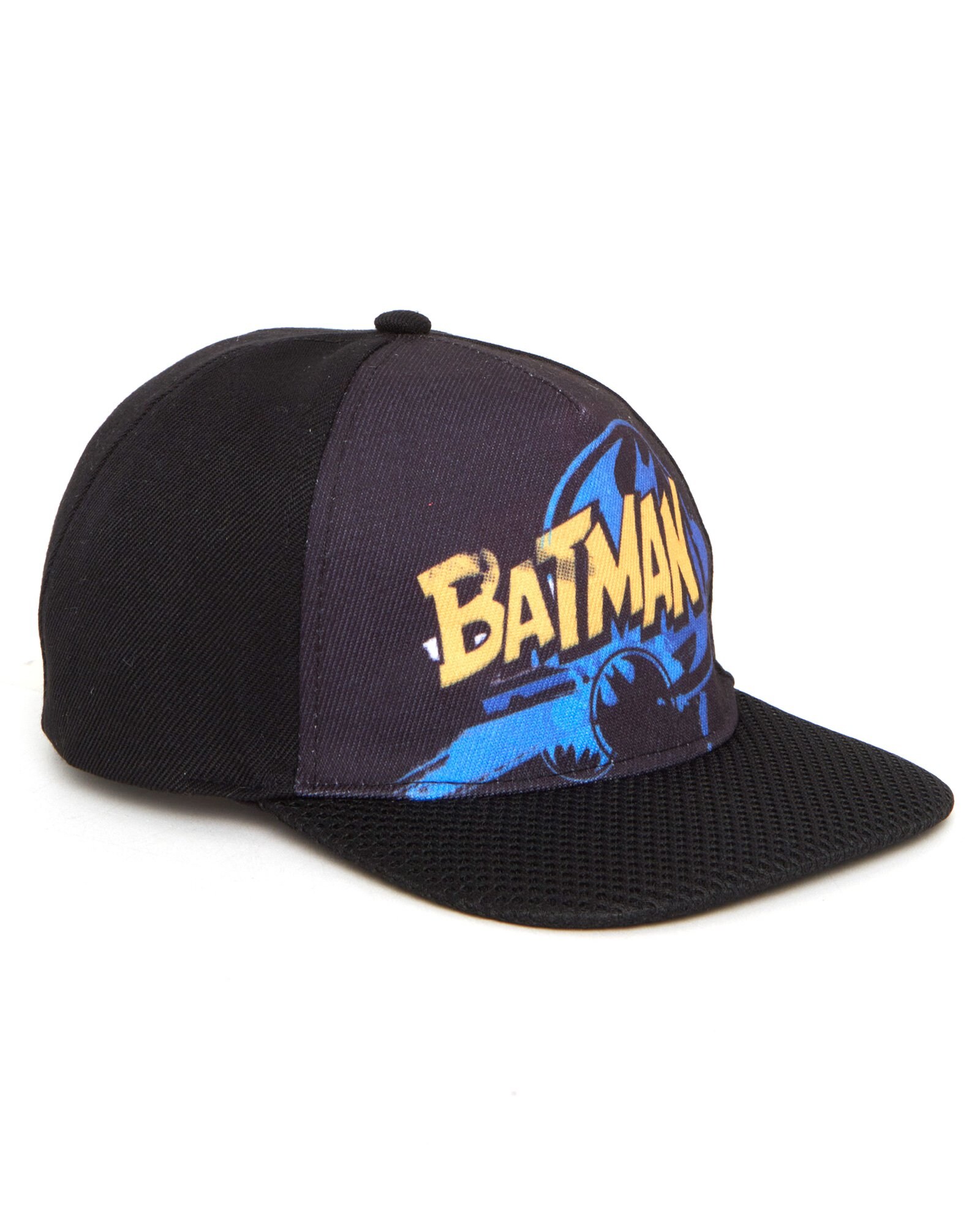 Riachuelo | Boné Infantil Aba Reta Batman Preto Tam 4 a 10