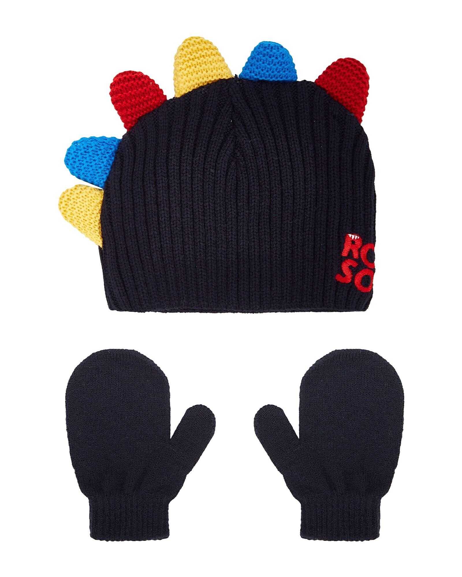 Riachuelo | Kit gorro e luvas infantil Roar Some 1-4A azul