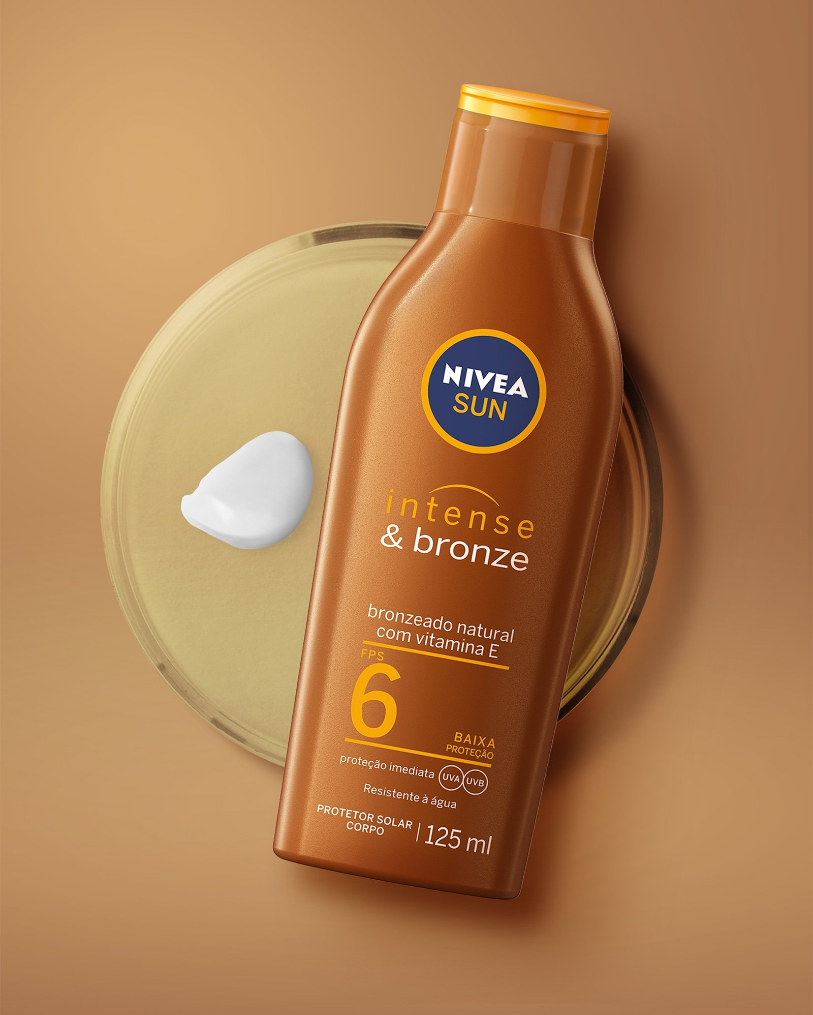 Riachuelo | Protetor Solar Bronzeador Nivea Sun Intense e Bronze FPS6 125ml