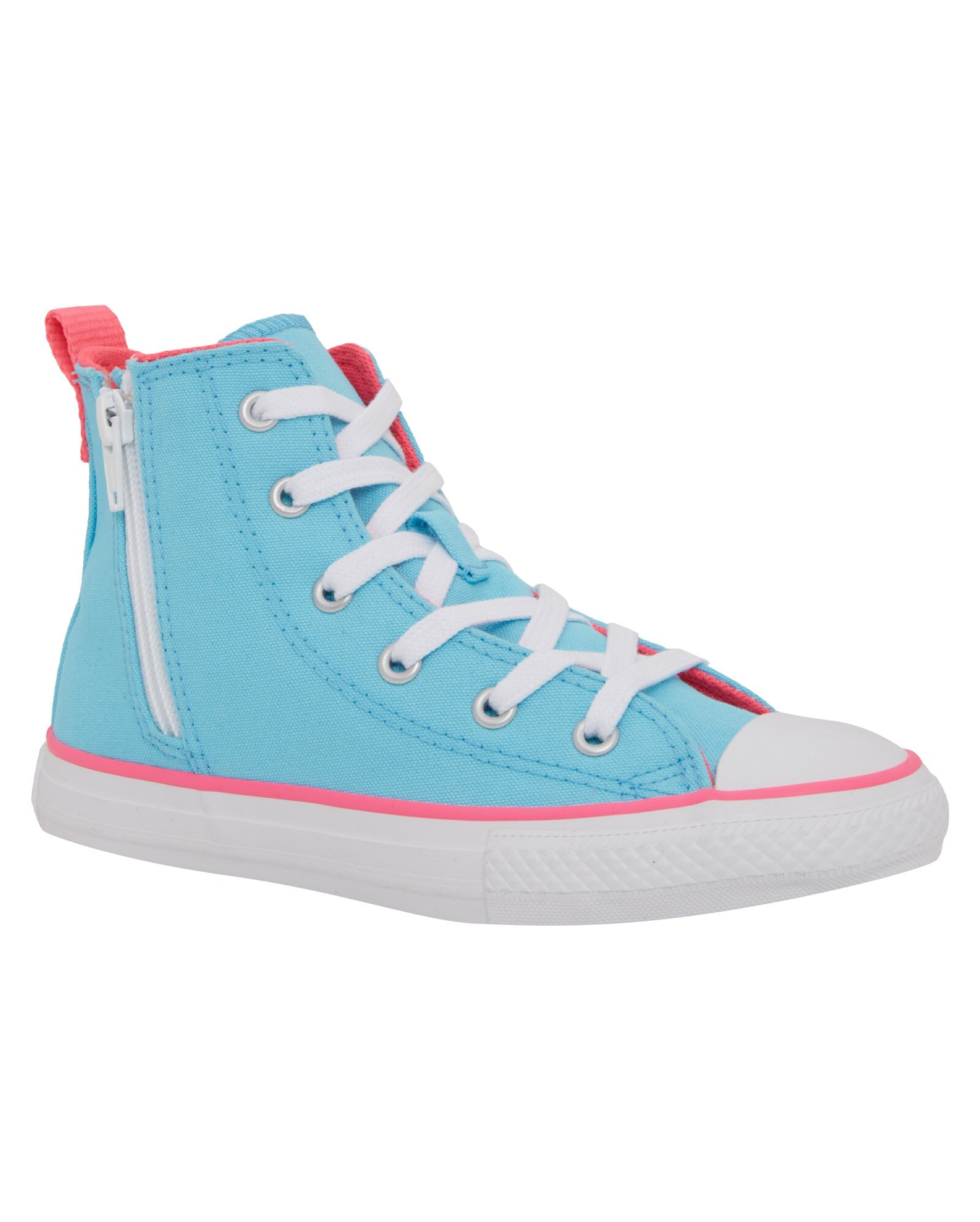 Riachuelo | Tênis Casual Juvenil Cano Alto Tecido Zíper Converse All ...