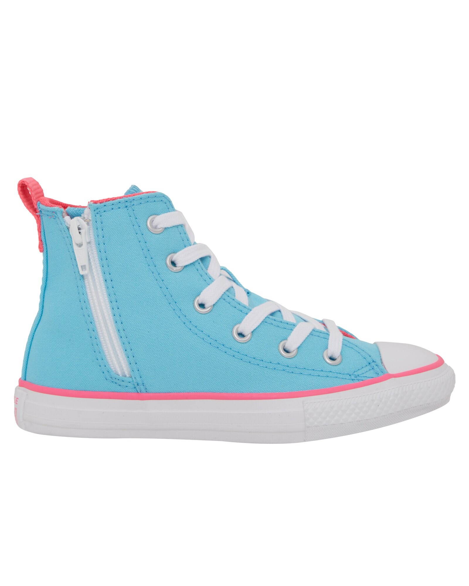 Riachuelo | Tênis Casual Juvenil Cano Alto Tecido Zíper Converse All ...