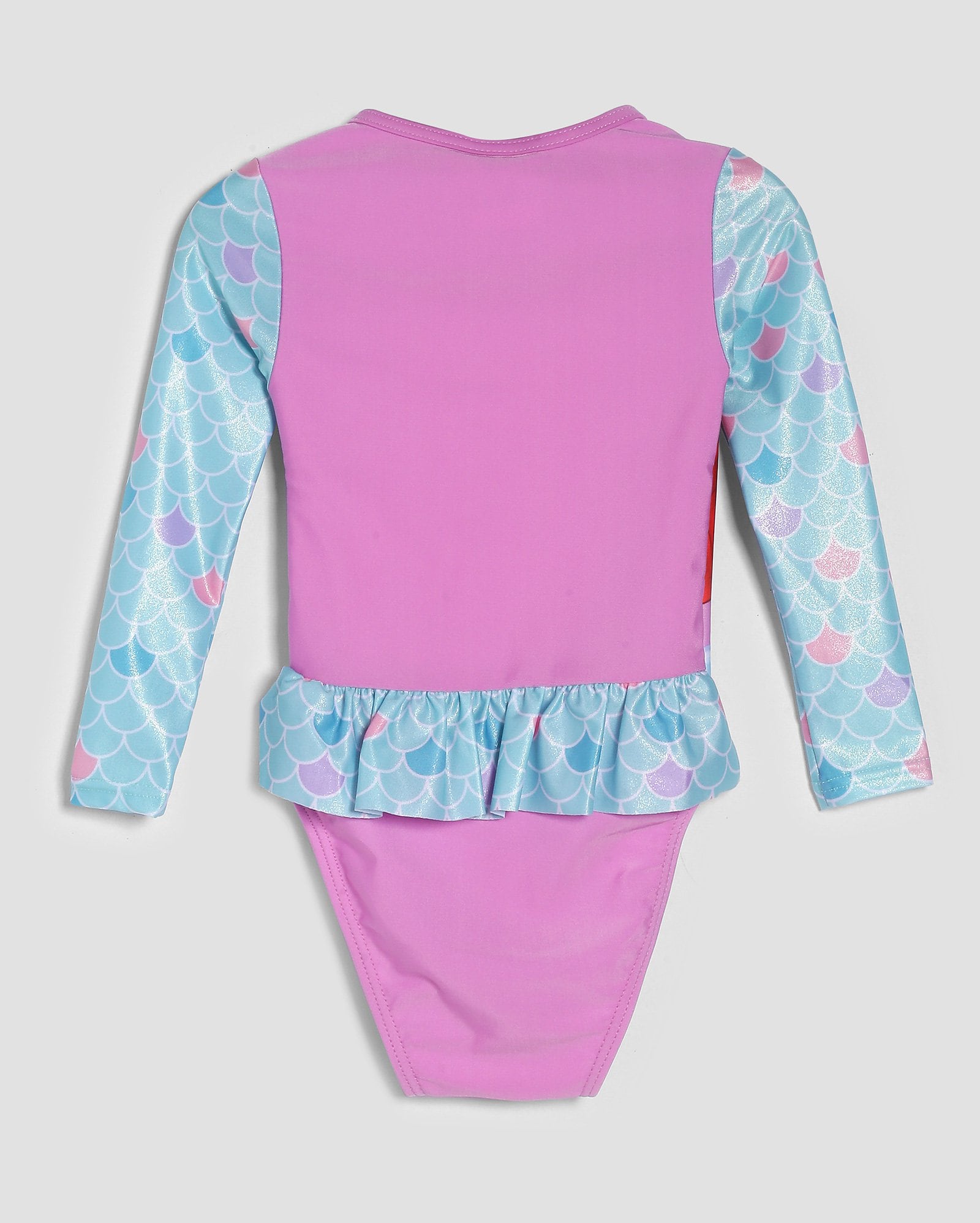 Riachuelo | Maio Infantil Manga Longa Ariel Lilás/Verde Tam 1 a 4 Disney