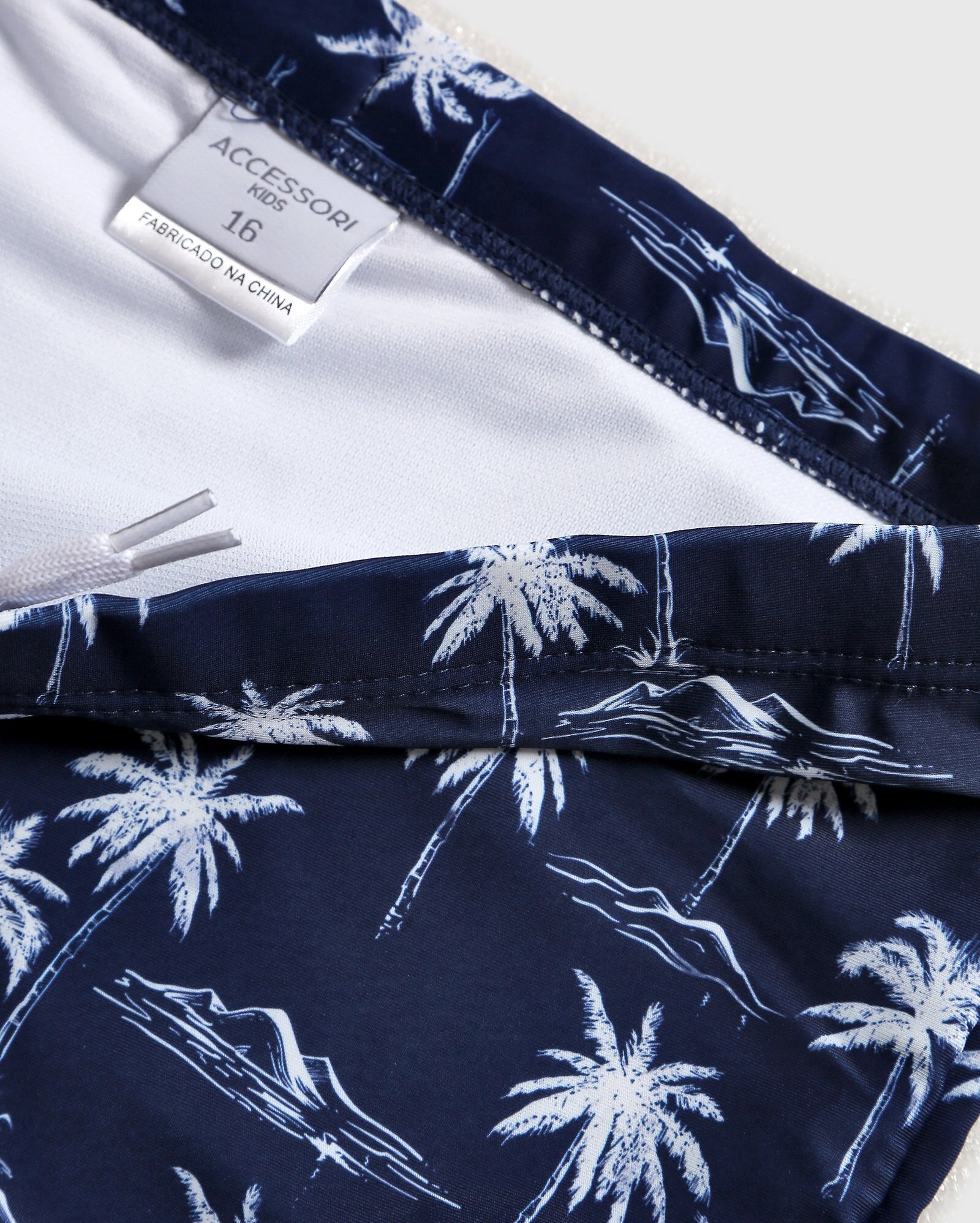 Riachuelo | Sunga juvenil boxer coqueiros cordão azul | Accessori by ...