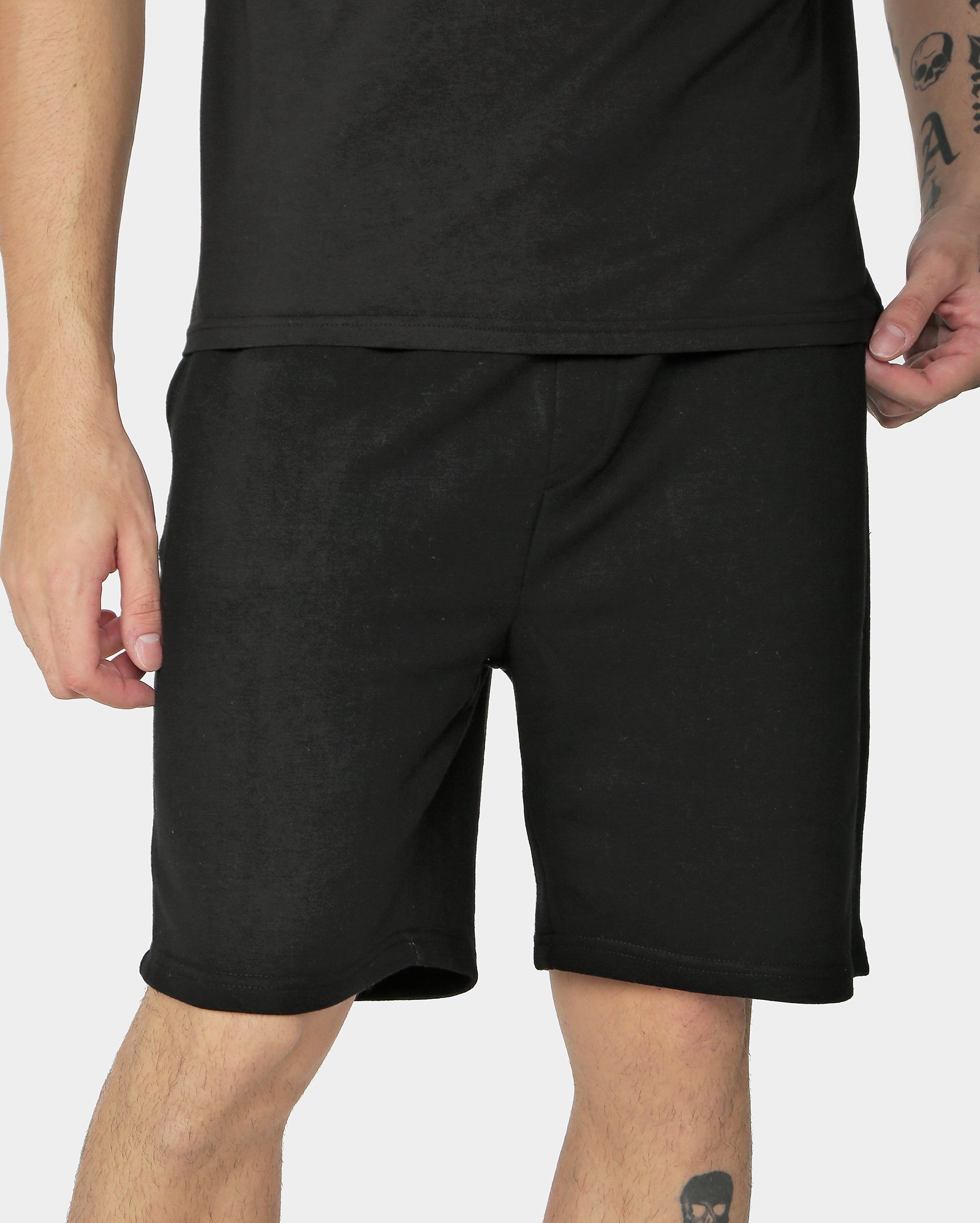 Riachuelo | Bermuda de Moletom Masculina Cós Elástico Preto Pool Basics by Riachuelo
