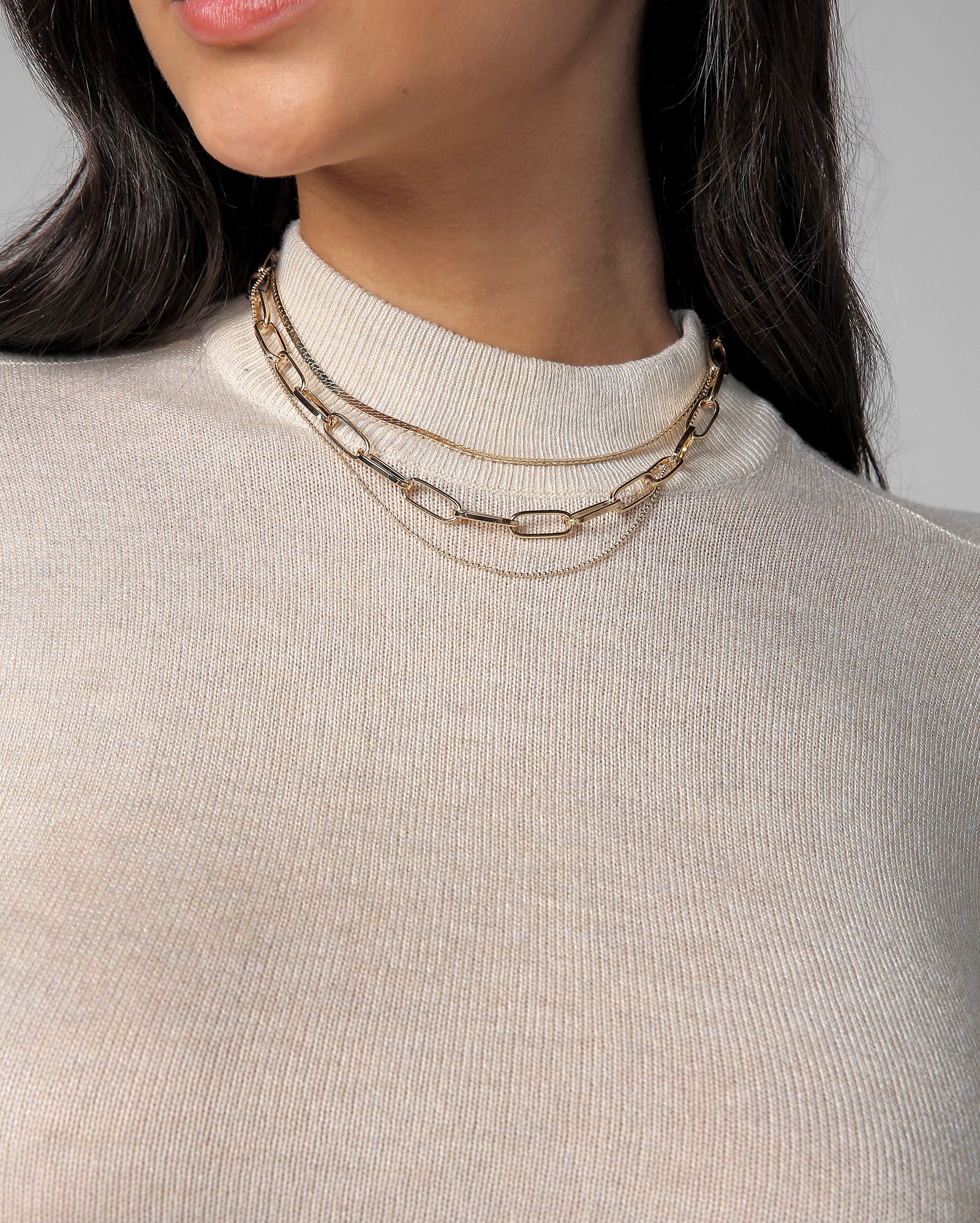 Riachuelo | Colar Feminino Corrente 3 Voltas Dourado Accessori by Riachuelo