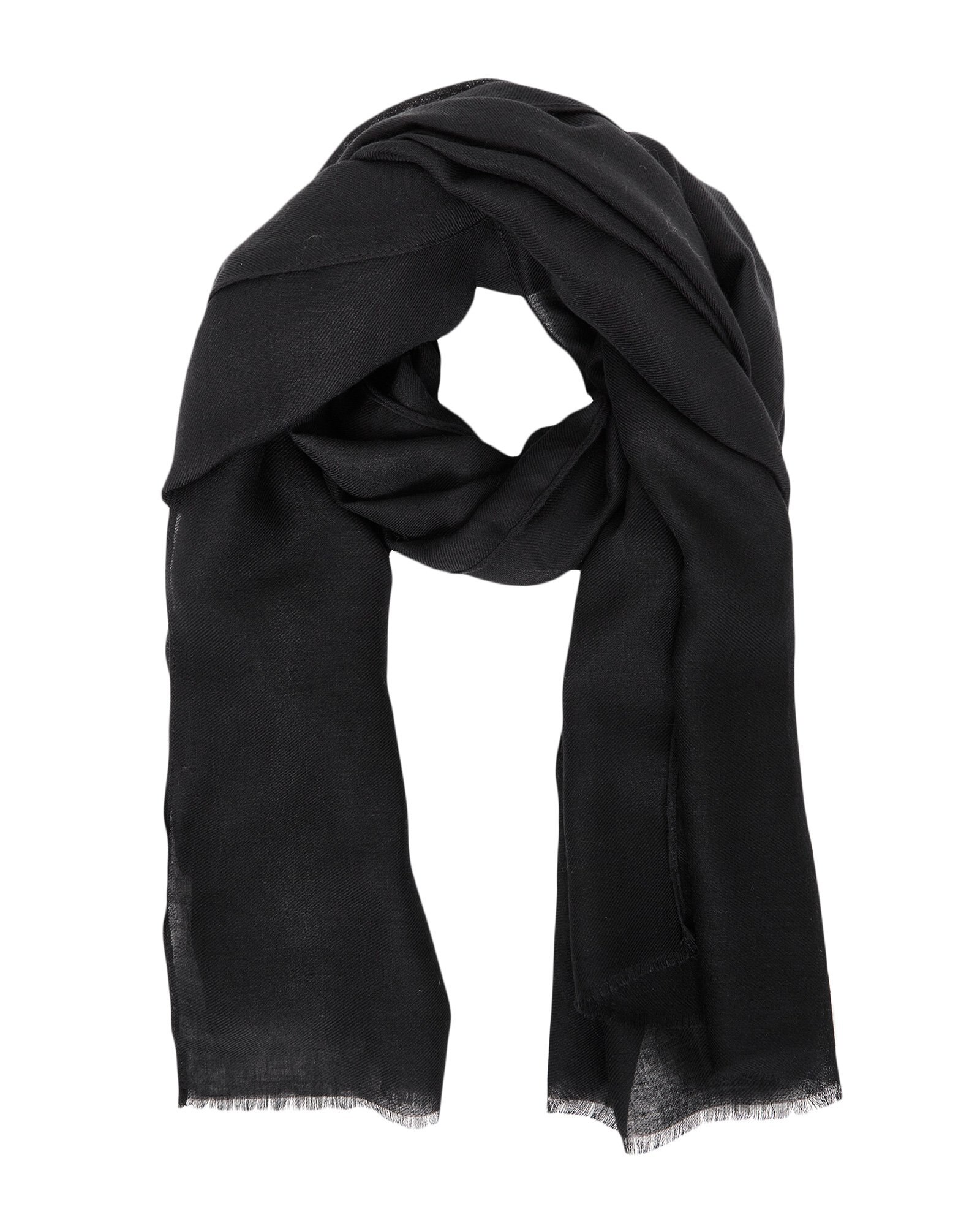 Riachuelo | Cachecol Pashmina Básico Preto 180x70cm Accessori by Riachuelo