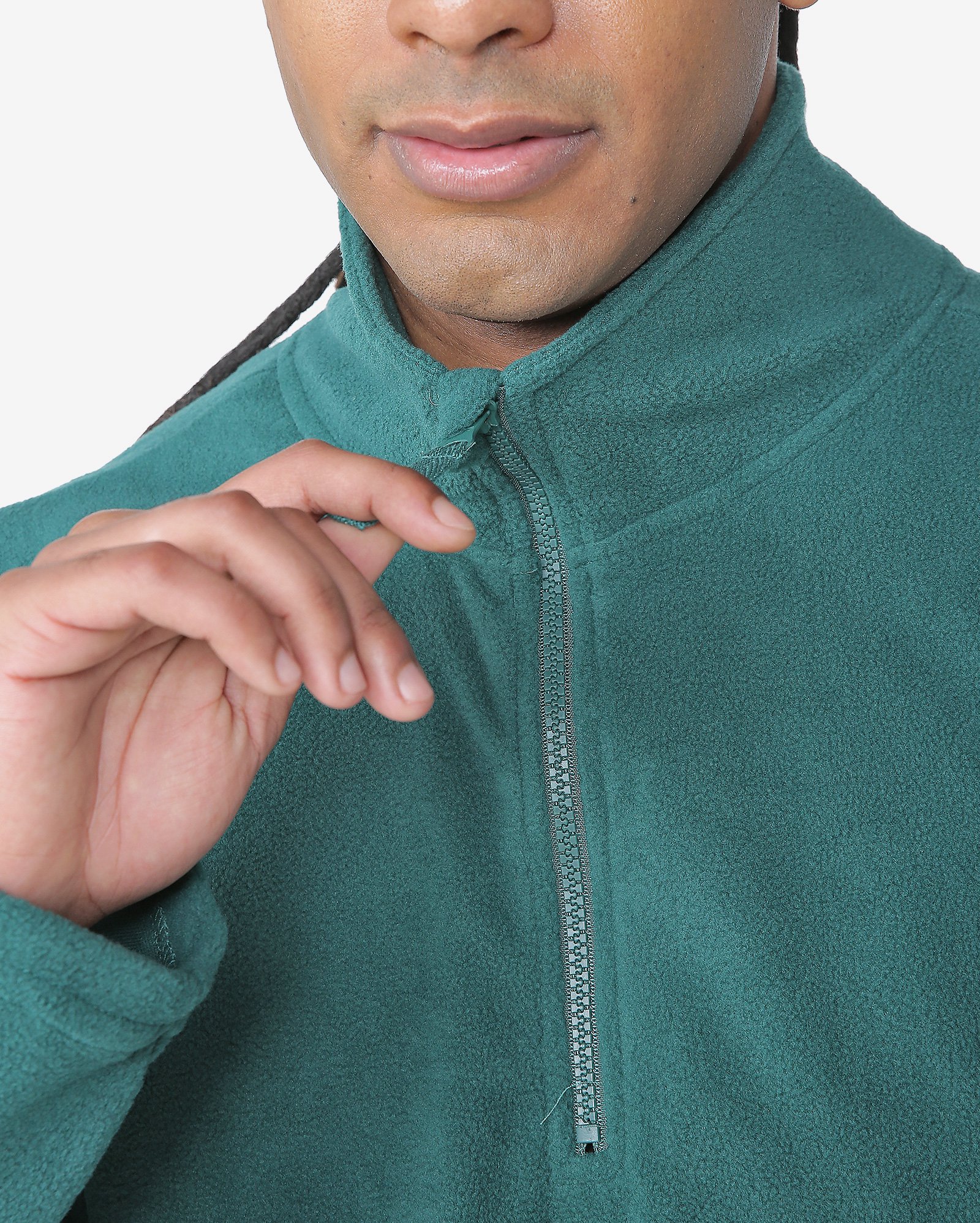 Riachuelo | Jaqueta Esportiva Masculina em Fleece Verde Jade Body Work ...