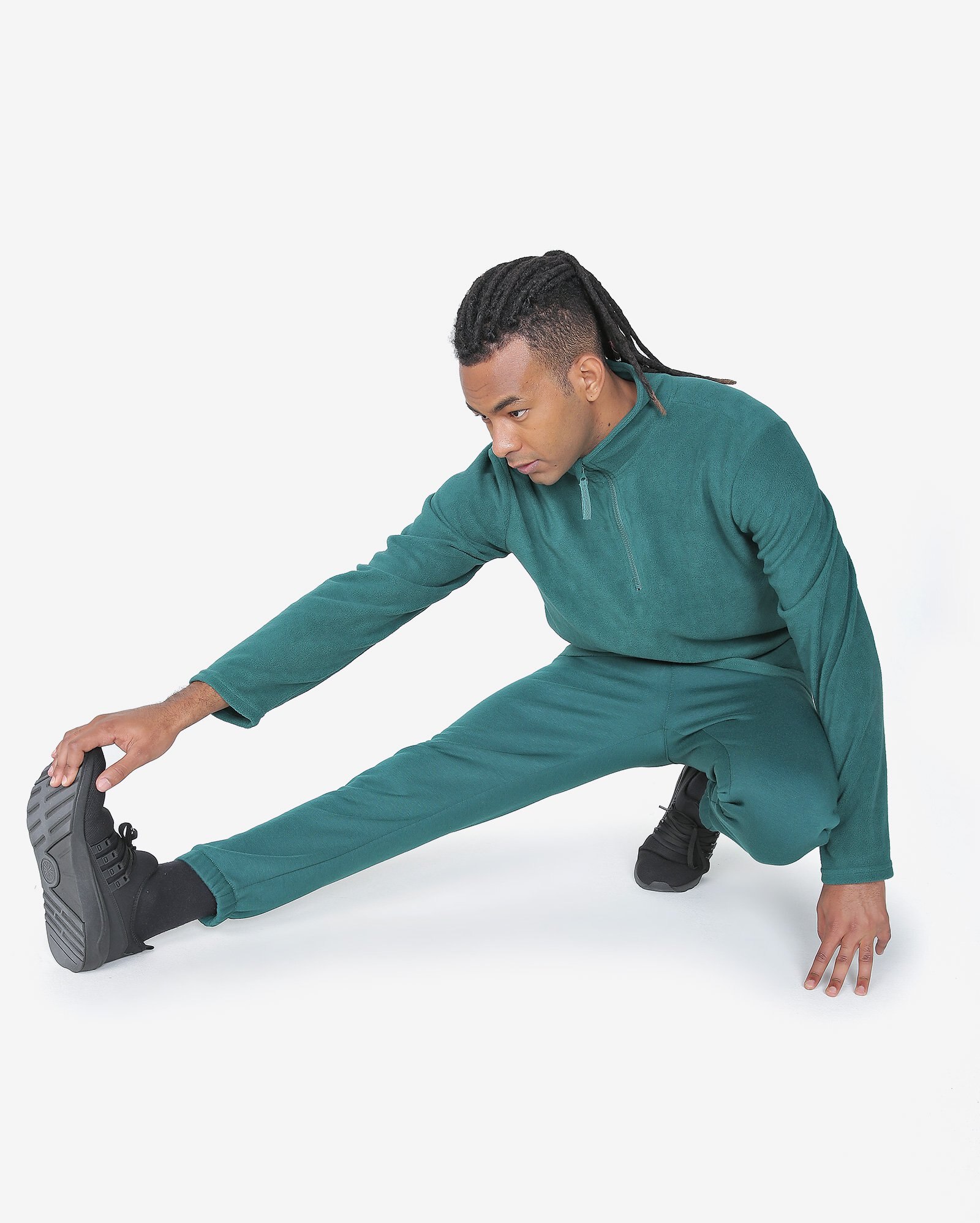 Riachuelo | Jaqueta Esportiva Masculina em Fleece Verde Jade Body Work ...