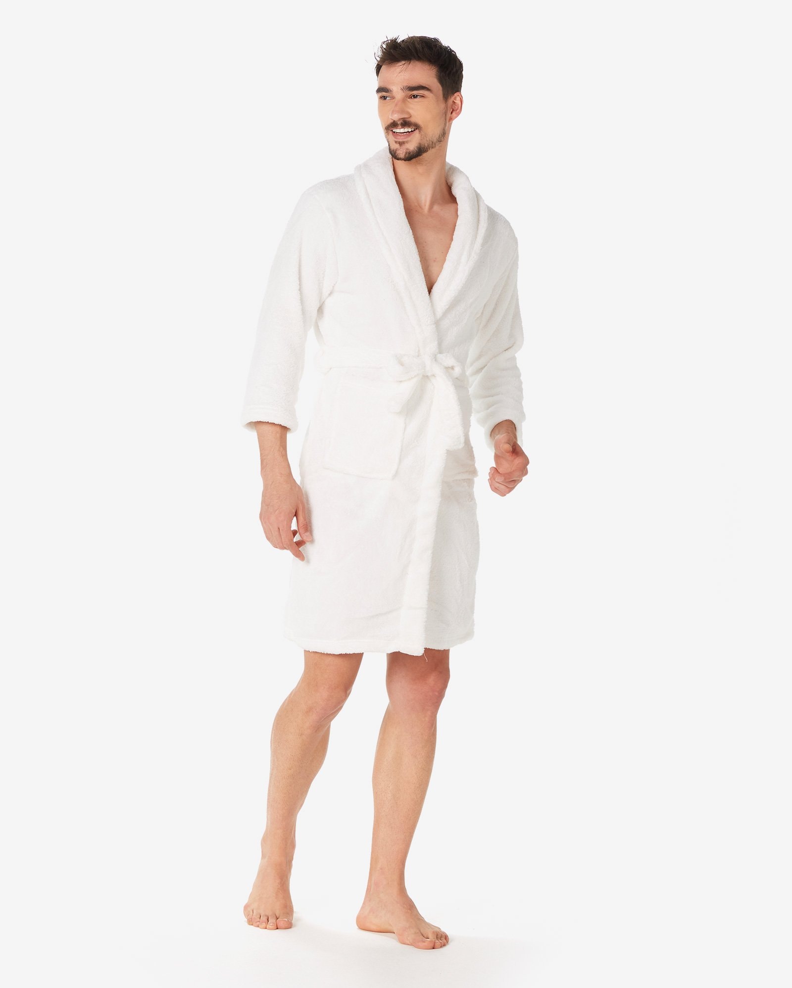 Riachuelo | Roupão Fluffy Liso Andreza Branco