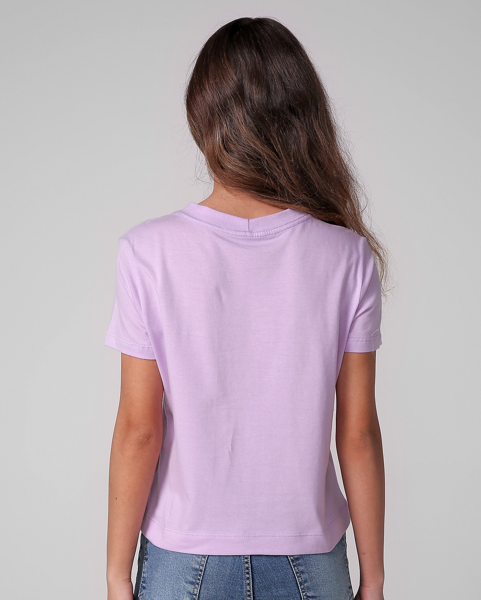 Riachuelo | Camiseta Feminina Manga Curta Lilás Pool Basics by Riachuelo